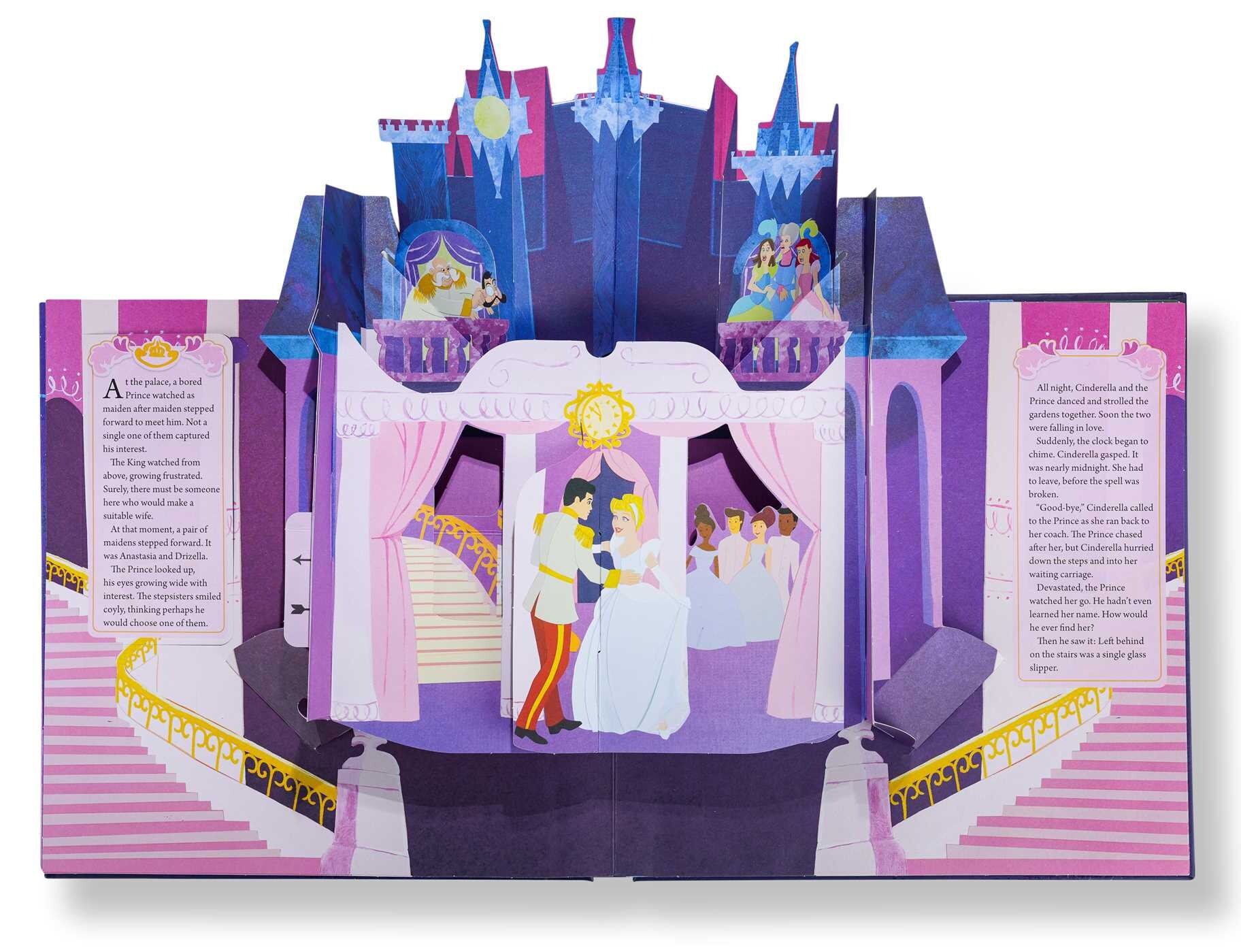 Disney: Cinderella Pop-Up Book | Book by Matthew Reinhart, Boyk Purdue ...