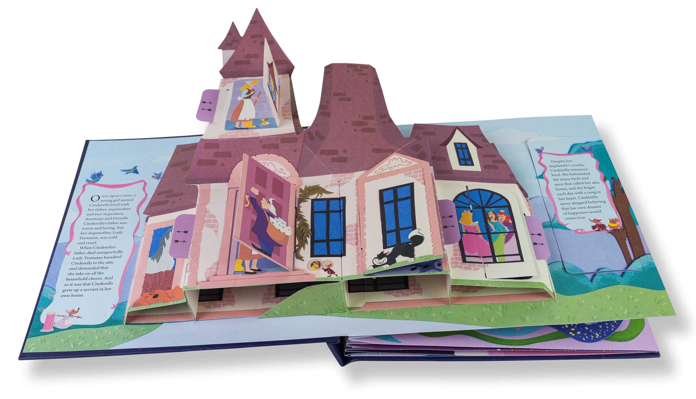 Disney: Cinderella Pop-Up Book | Book by Matthew Reinhart, Boyk Purdue ...