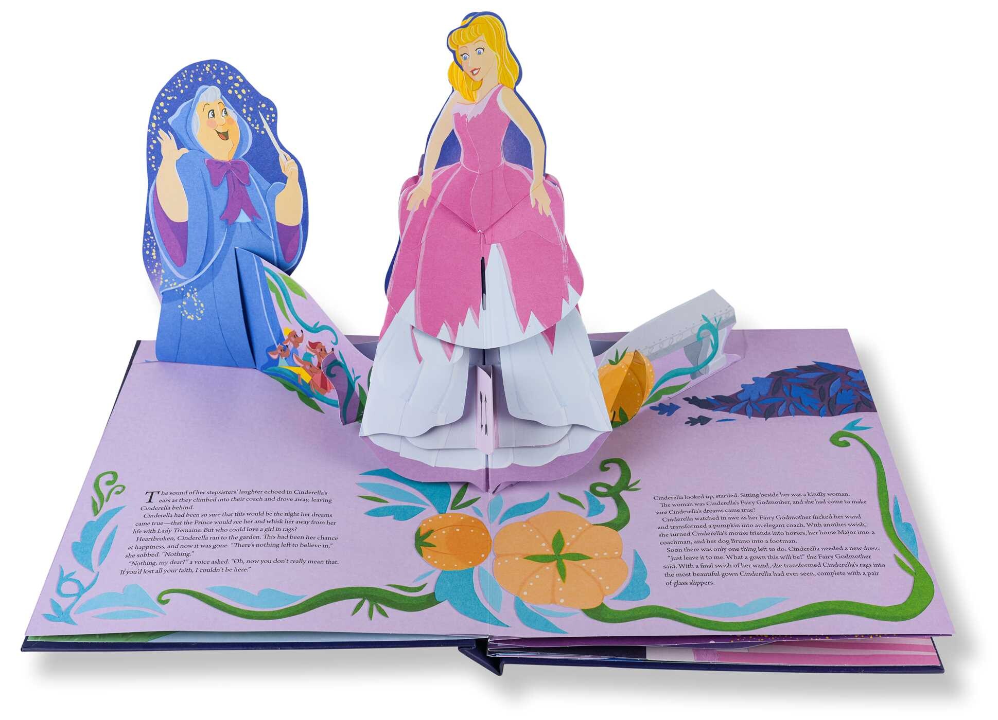 Disney: Cinderella Pop-Up Book | Book by Matthew Reinhart, Boyk Purdue ...