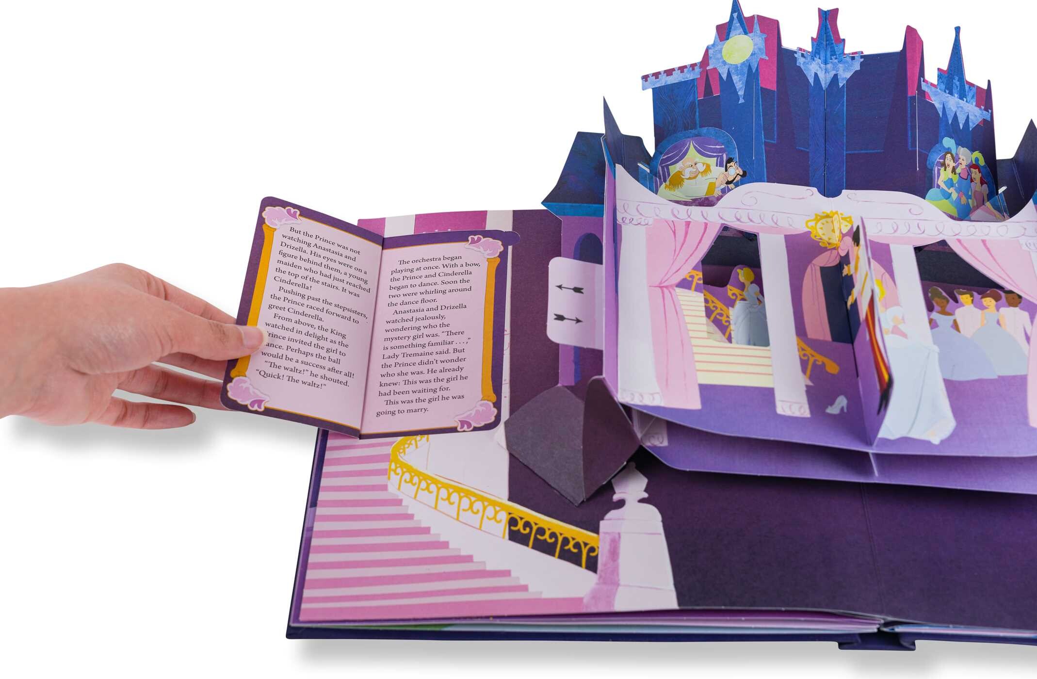 Disney: Cinderella Pop-Up Book | Book by Matthew Reinhart, Boyk Purdue ...