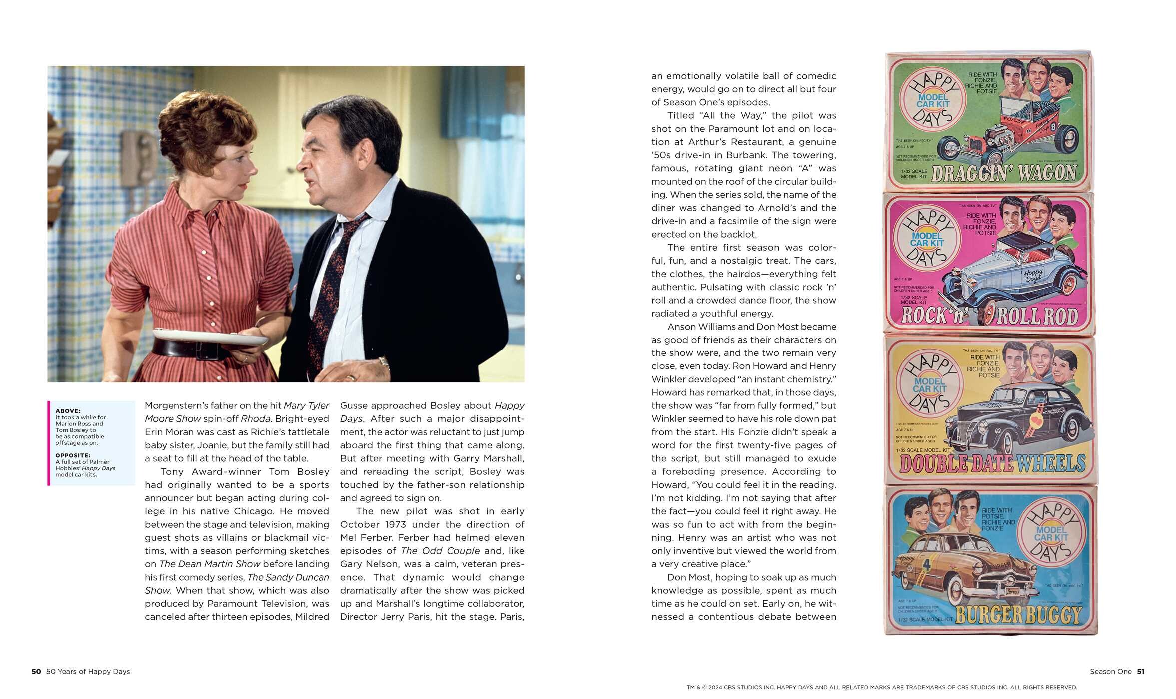 50 Years of Happy Days | Book by Brian Levant, Fred Fox Jr., Henry ...