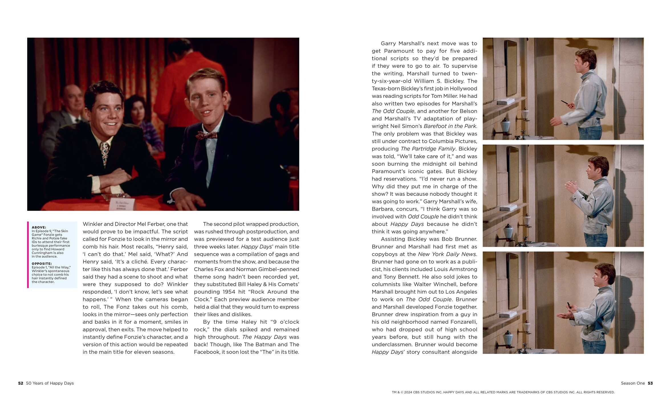 50 Years of Happy Days | Book by Brian Levant, Fred Fox Jr., Henry ...