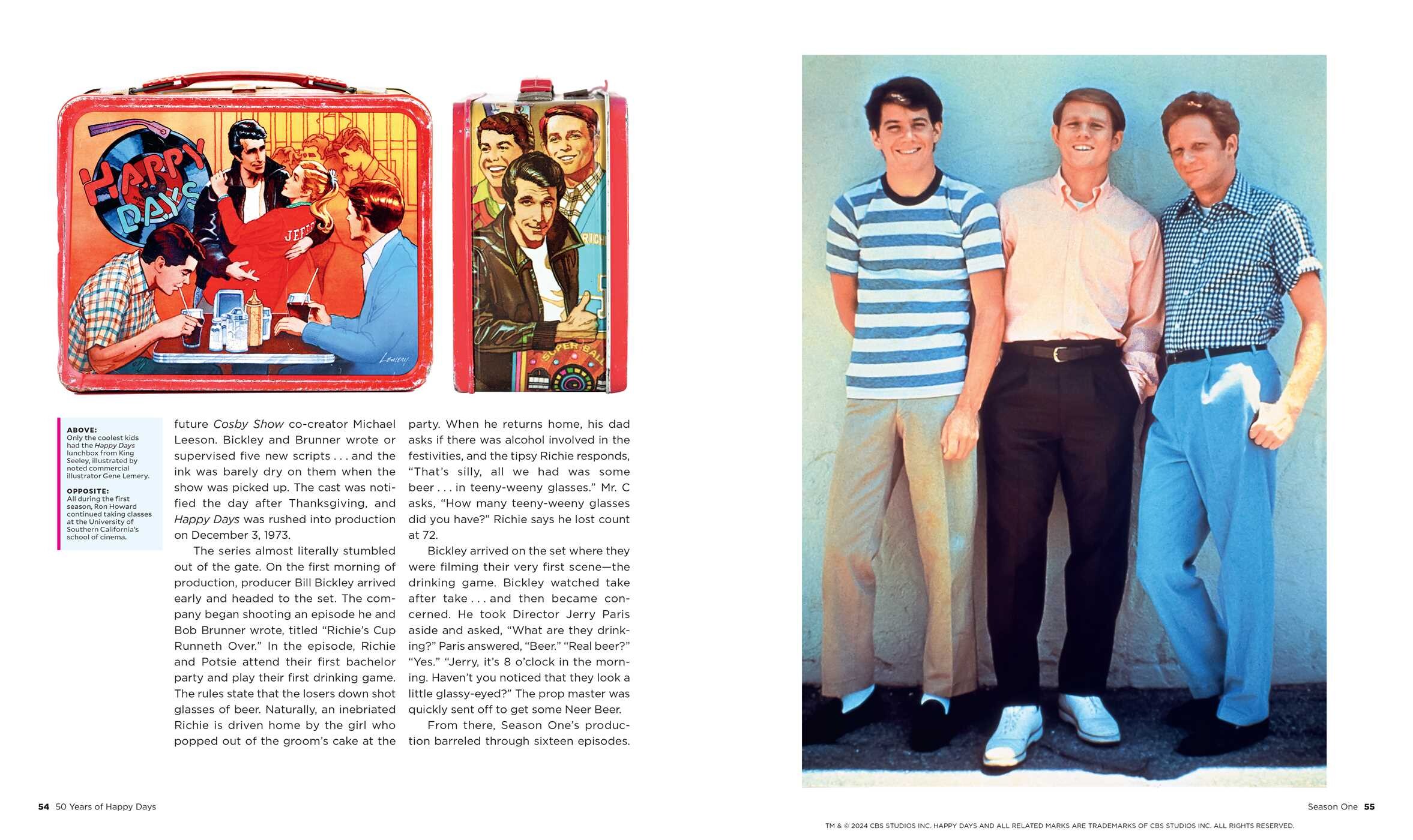 50 Years of Happy Days | Book by Brian Levant, Fred Fox Jr., Henry ...