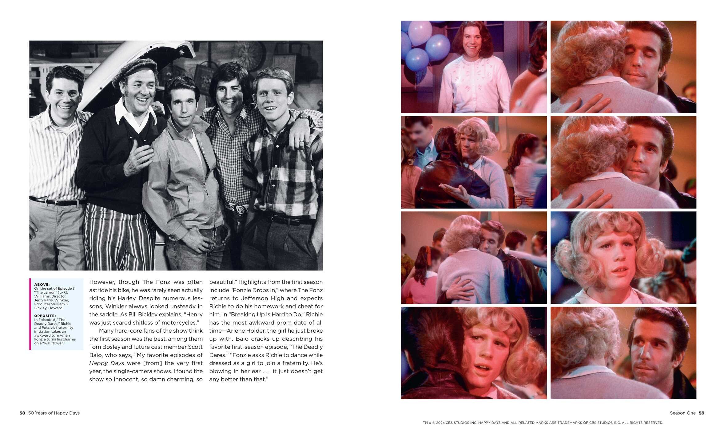 50 Years of Happy Days | Book by Brian Levant, Fred Fox Jr., Henry ...