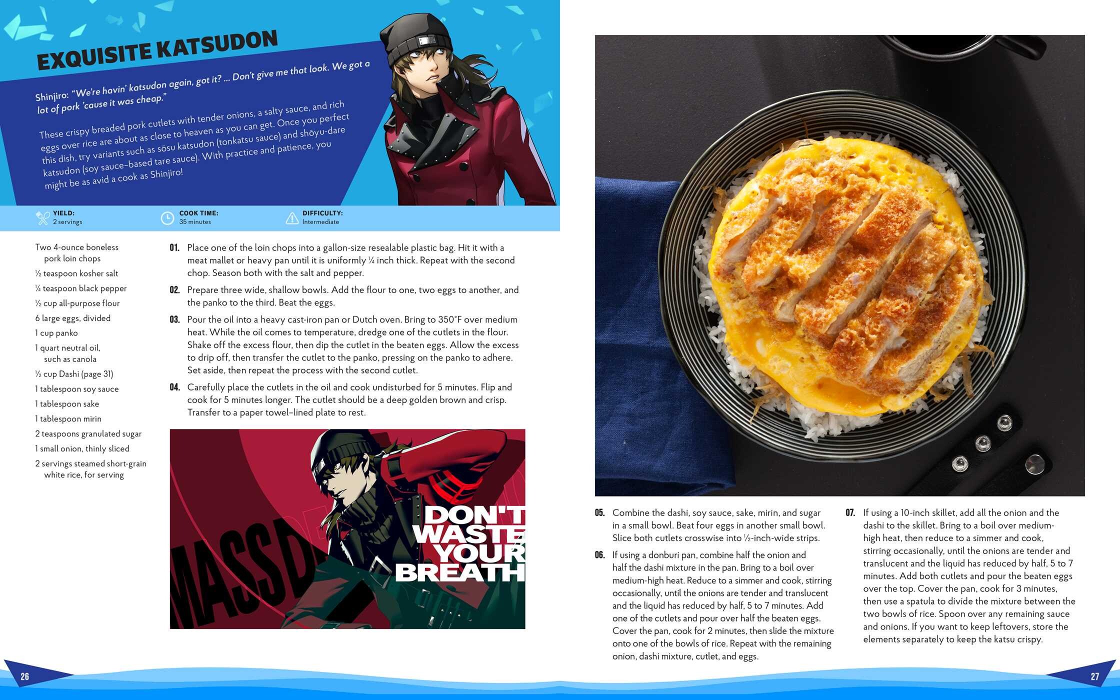 Cooking For The Soul -- Persona: The Official Cookbook Is Out Now ...