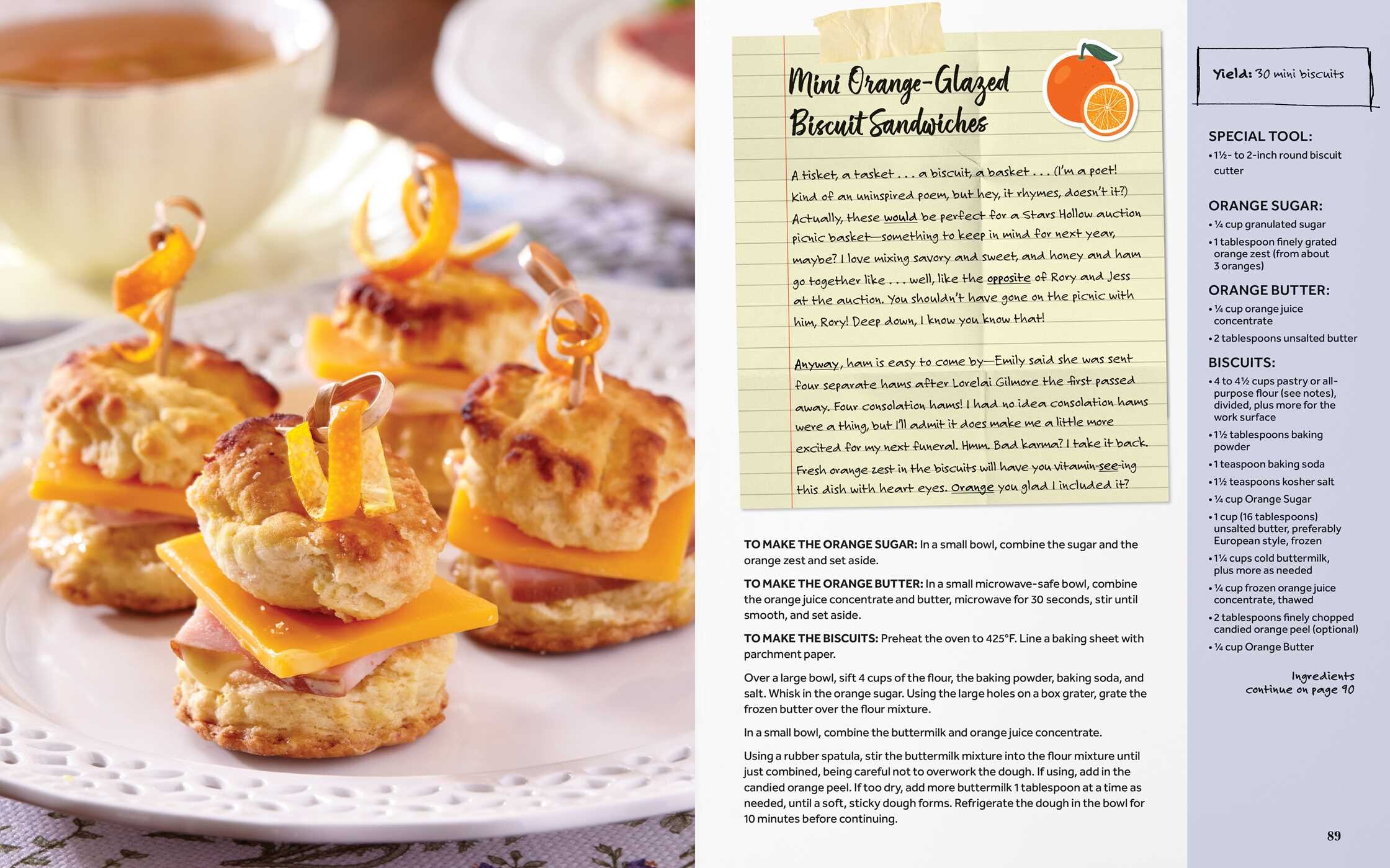 Sookie's Recipe Book: Gilmore Girls: An Official Cookbook | Book by ...