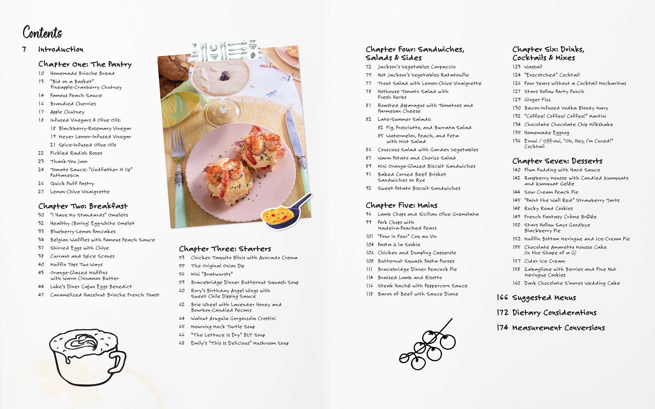 Sookie's Recipe Book: Gilmore Girls: An Official Cookbook | Book by ...