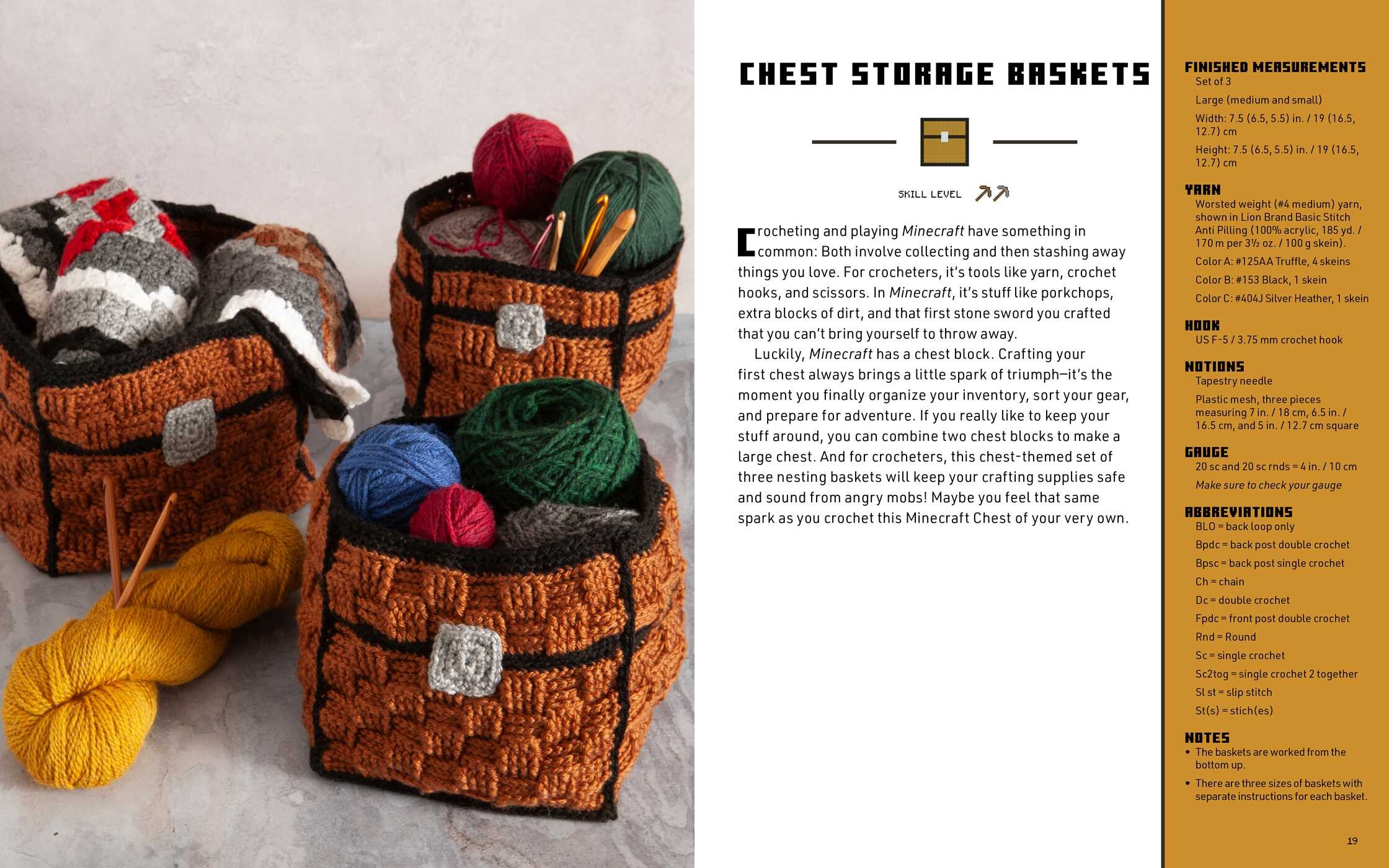 Minecraft: The Official Crochet Book | Book by Insight Editions ...