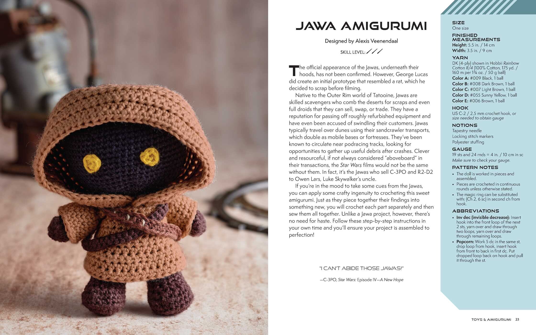Star Wars: The Official Crochet Pattern Book | Book by Insight Editions ...