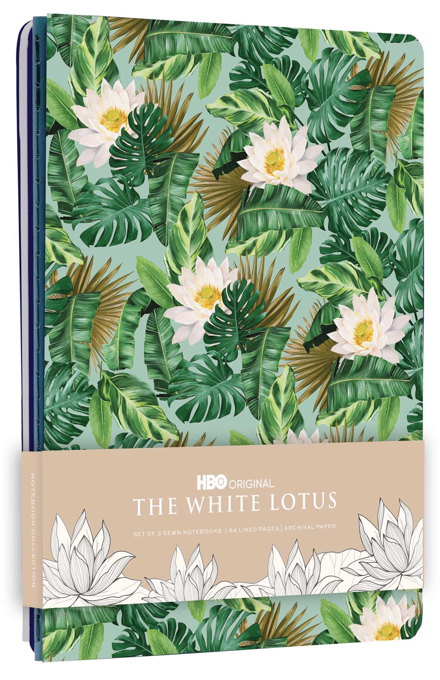 The White Lotus Sewn Notebook Collection (Set of 3) | Book by Insight Editions | Official ...