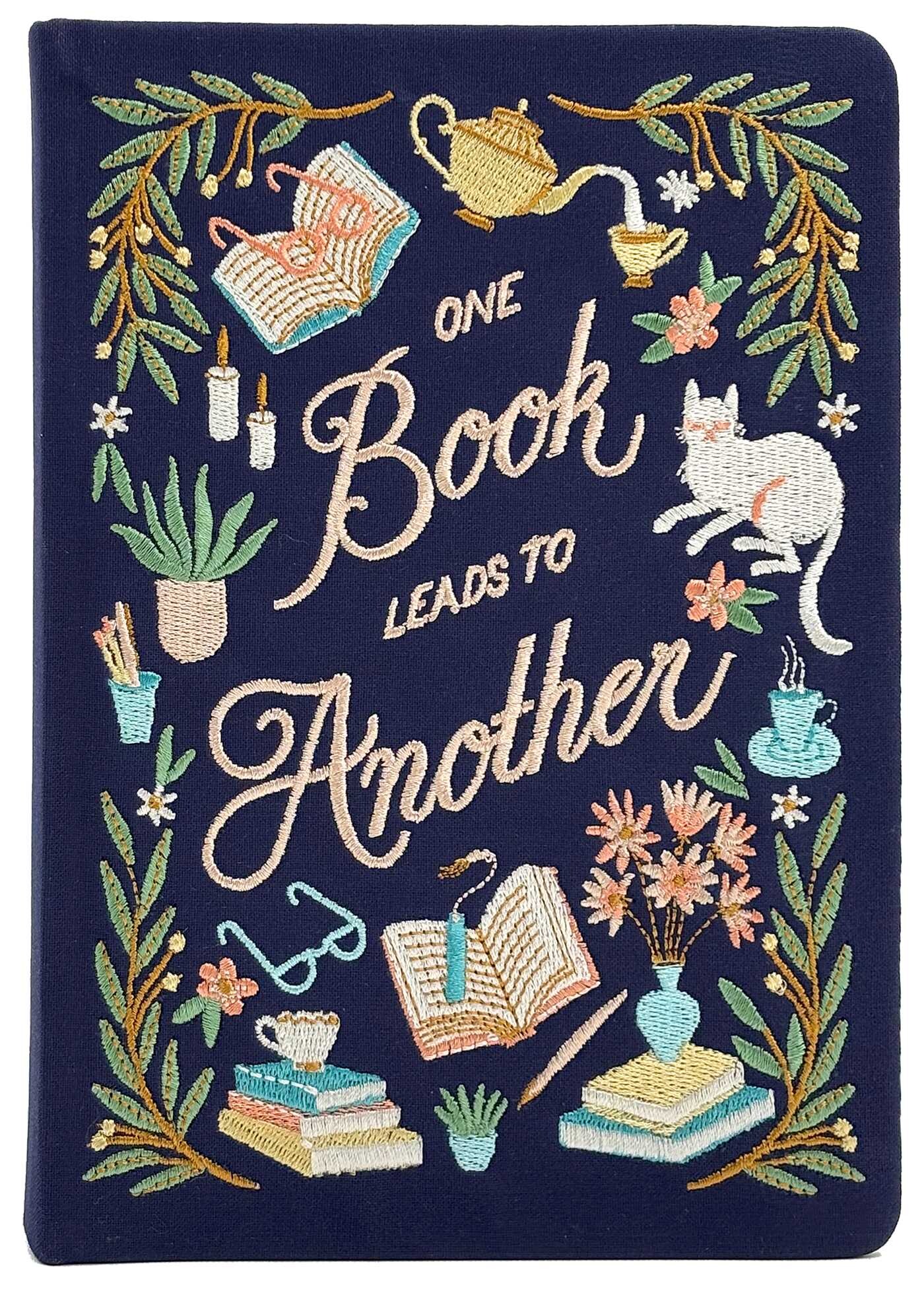 Book Lover's Embroidered Journal | Book by Insight Editions | Official ...