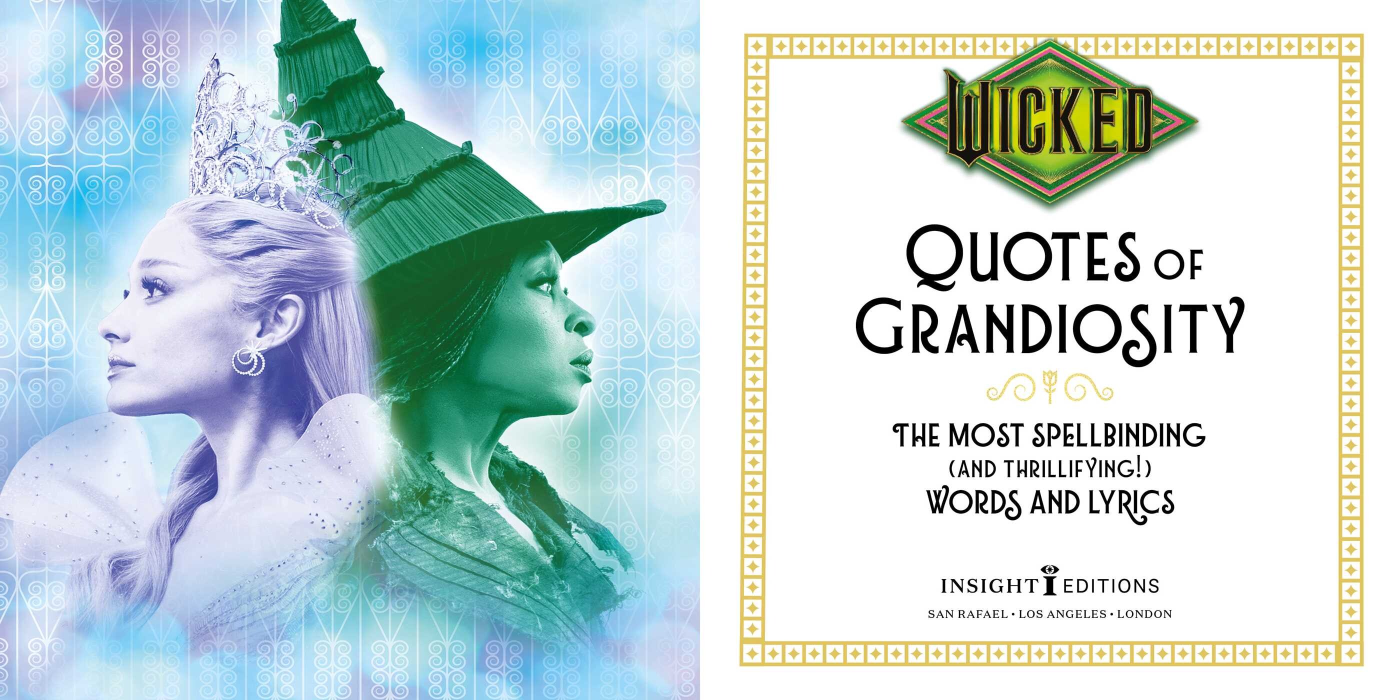 Wicked: Quotes of Grandiosity | Book by Insight Editions | Official ...