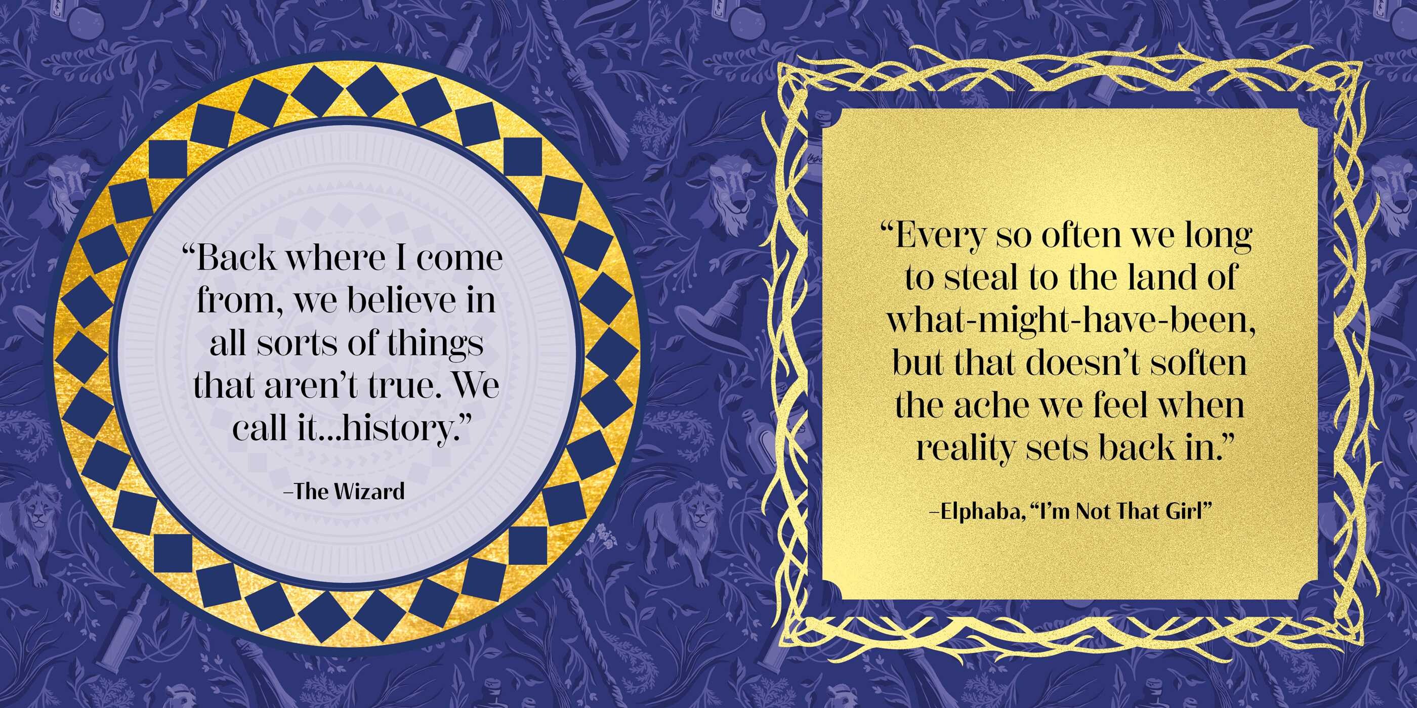 Wicked: Quotes of Grandiosity | Book by Insight Editions | Official ...