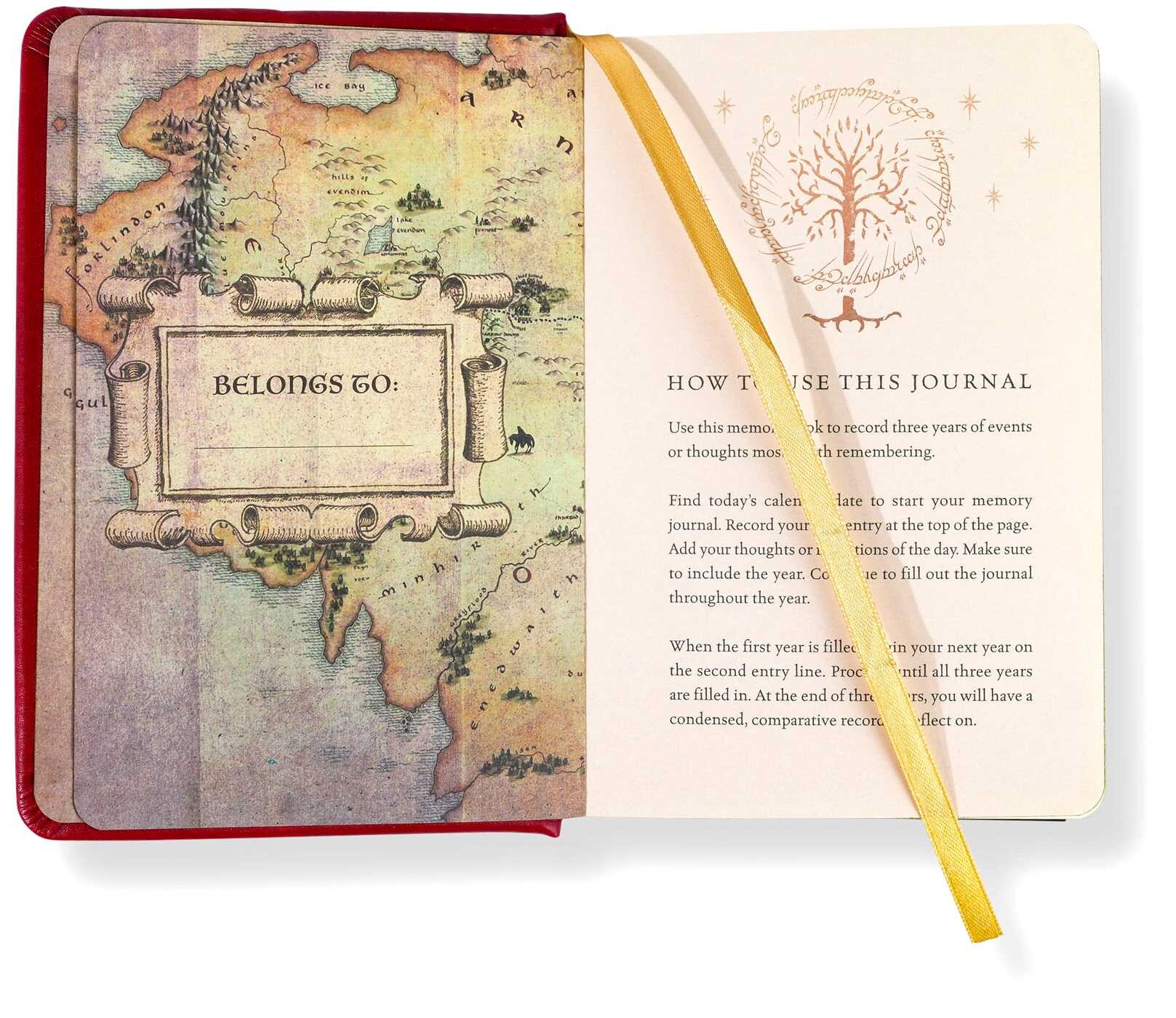 The Lord of the Rings Memory Journal | Book by Insight Editions ...