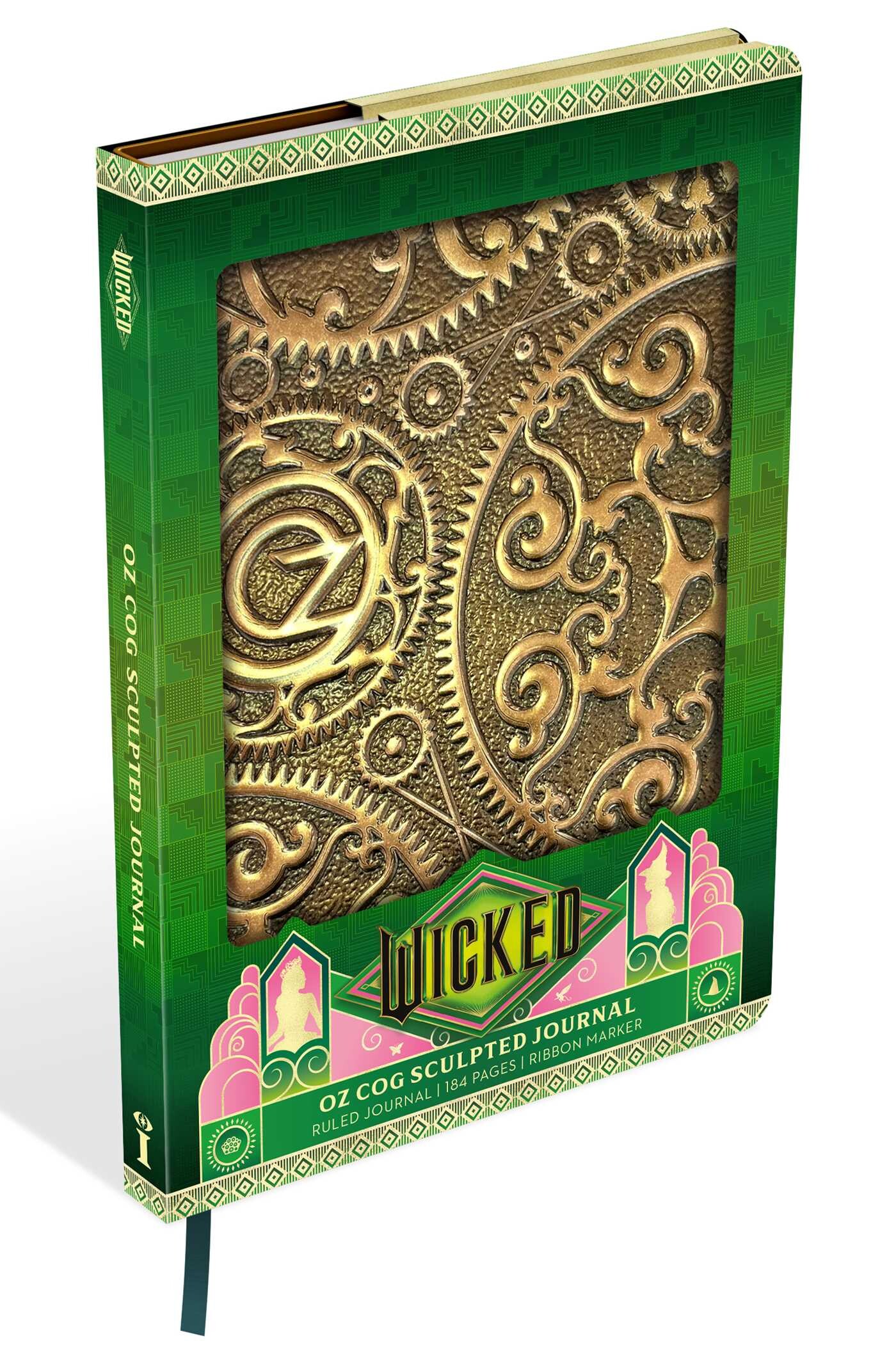 Wicked: Oz Cogs Sculpted Journal | Book by Insight Editions | Official ...