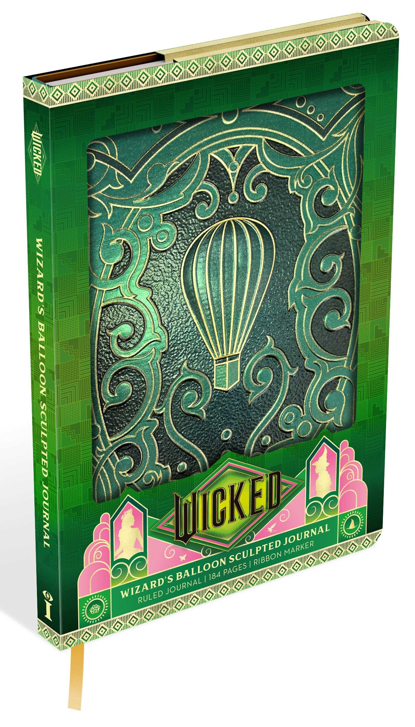 Wicked: Wizard's Balloon Sculpted Journal | Book by Insight Editions ...