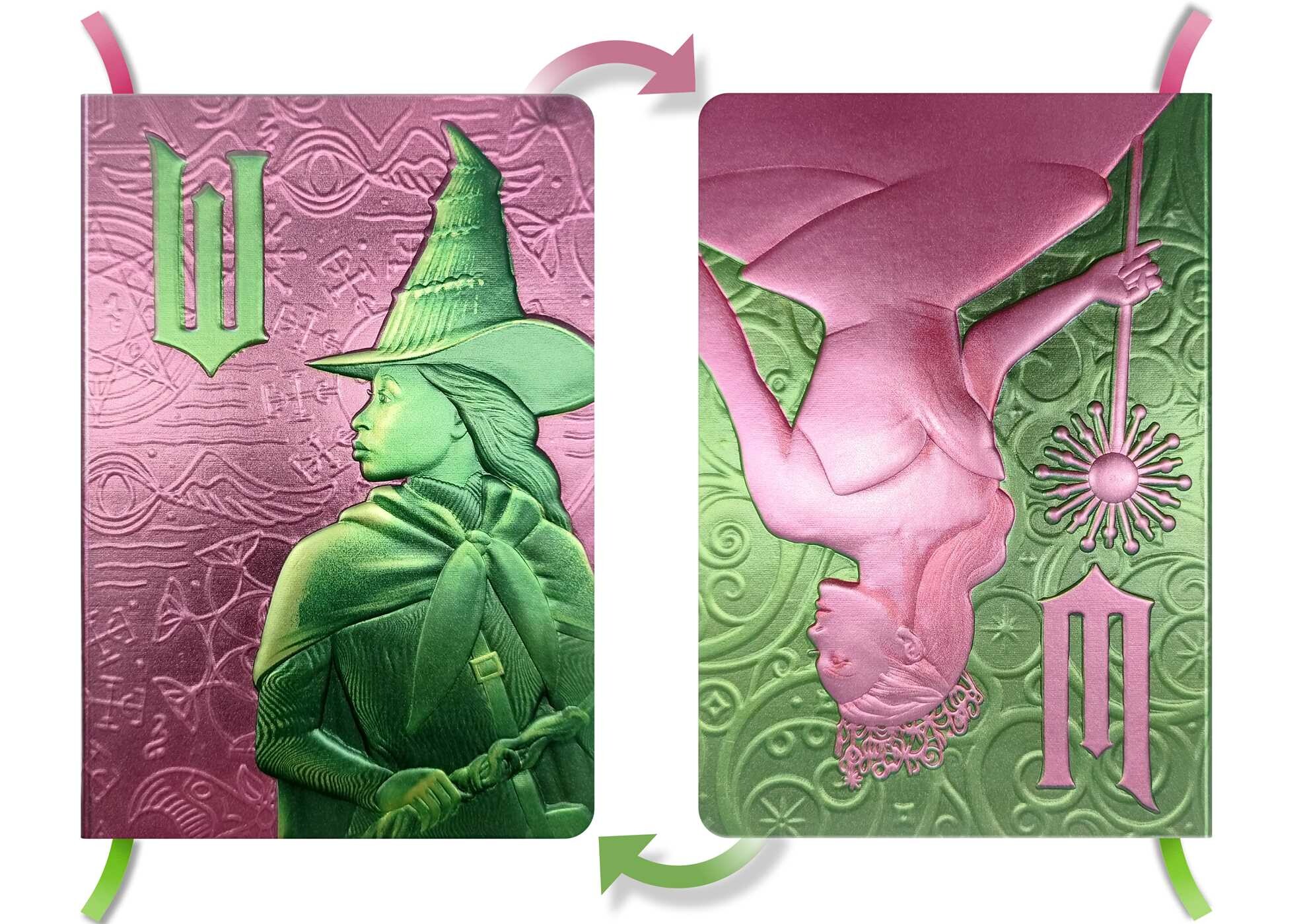Wicked: Elphaba / Glinda Reversible Sculpted Journal | Book by Insight ...