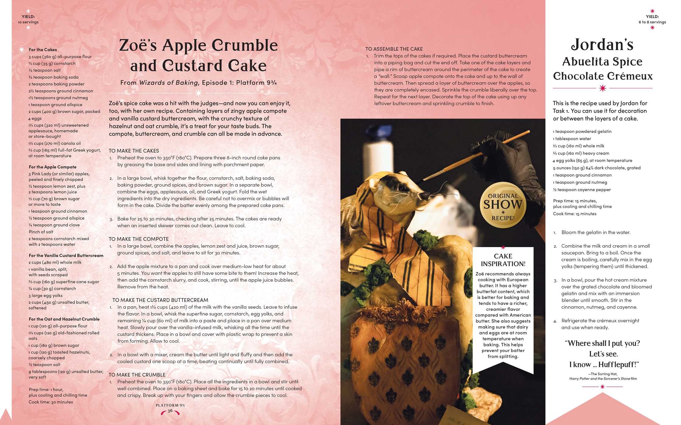 Harry Potter: Wizards of Baking: The Official Companion Guide | Book by ...