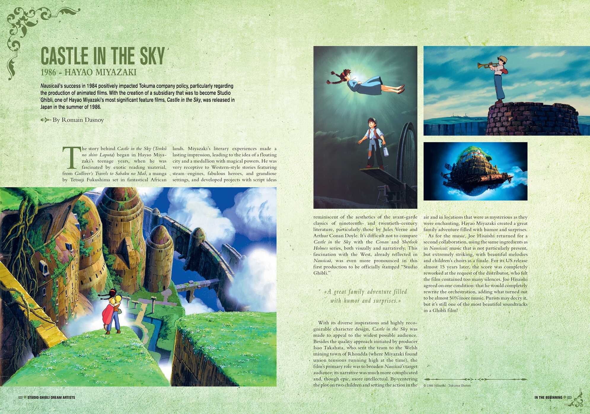 Studio Ghibli Dream Artists | Book by Insight Editions | Official ...
