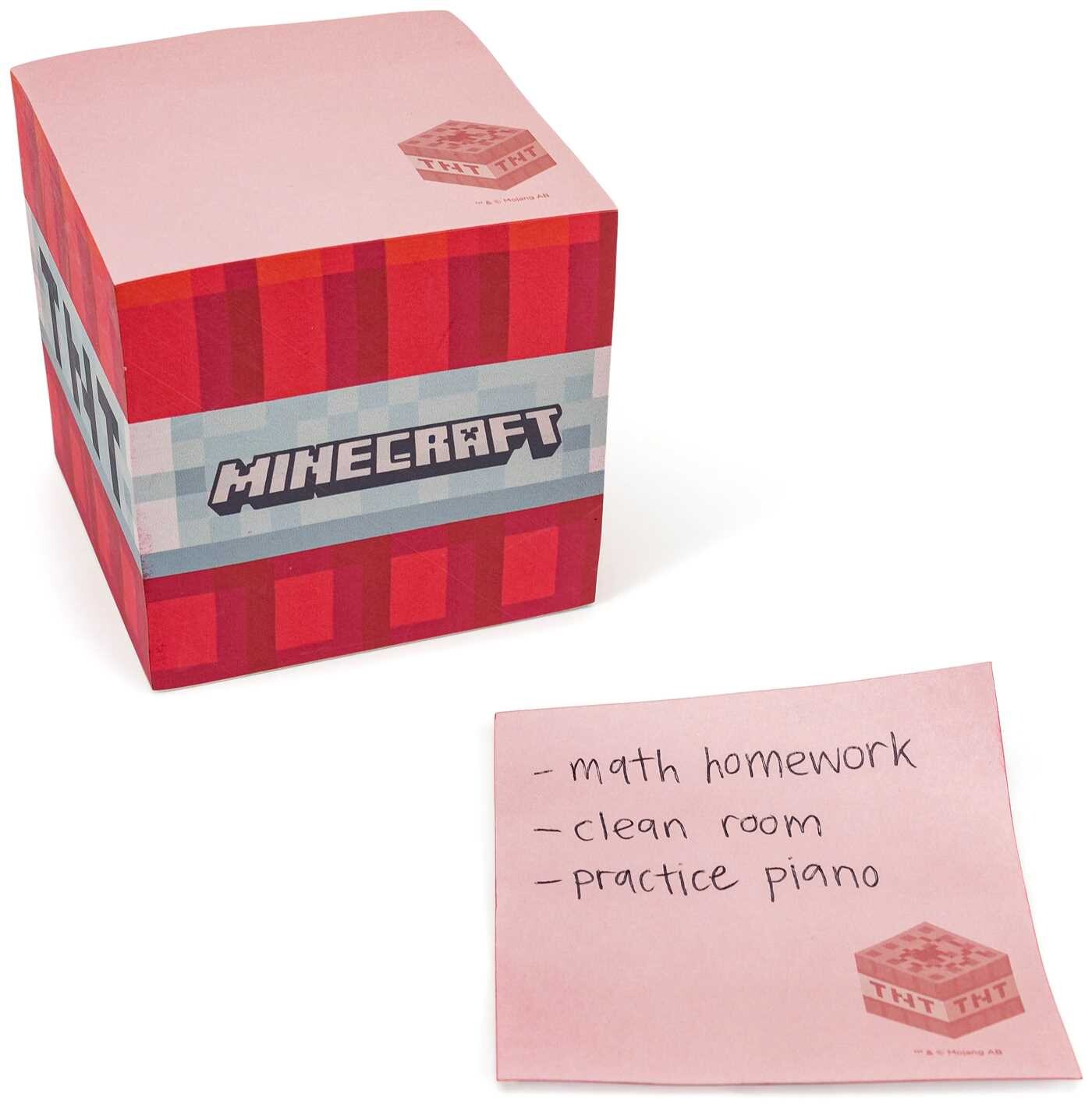 Minecraft: TNT Block Sticky Note Cube | Book by Insight Editions ...