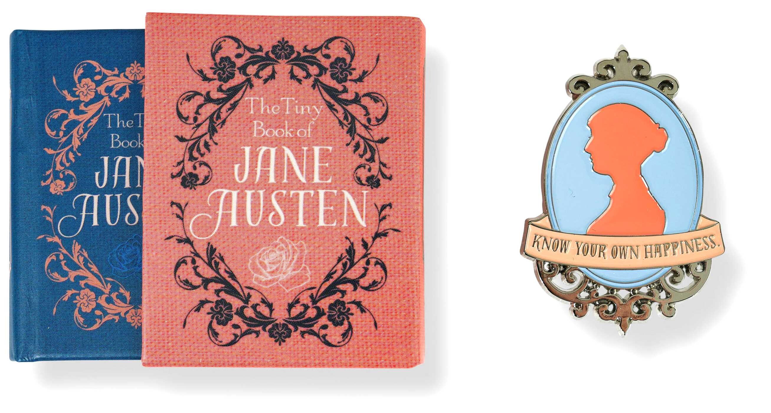 Jane Austen Tiny Book and Pin Set - Book Summary & Video | Official ...