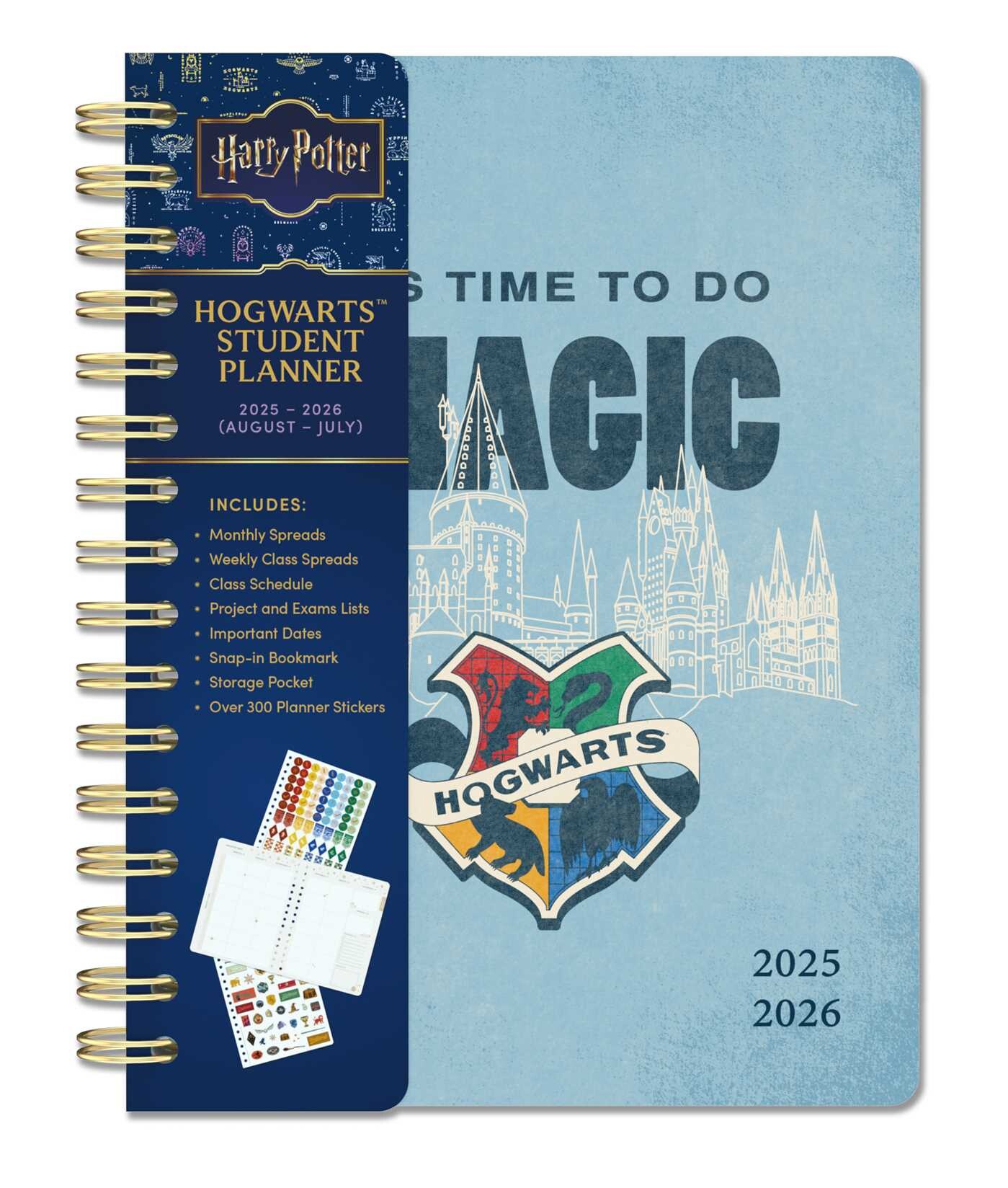 2025-2026 Harry Potter: Hogwarts Student Planner | Book by Insight ...