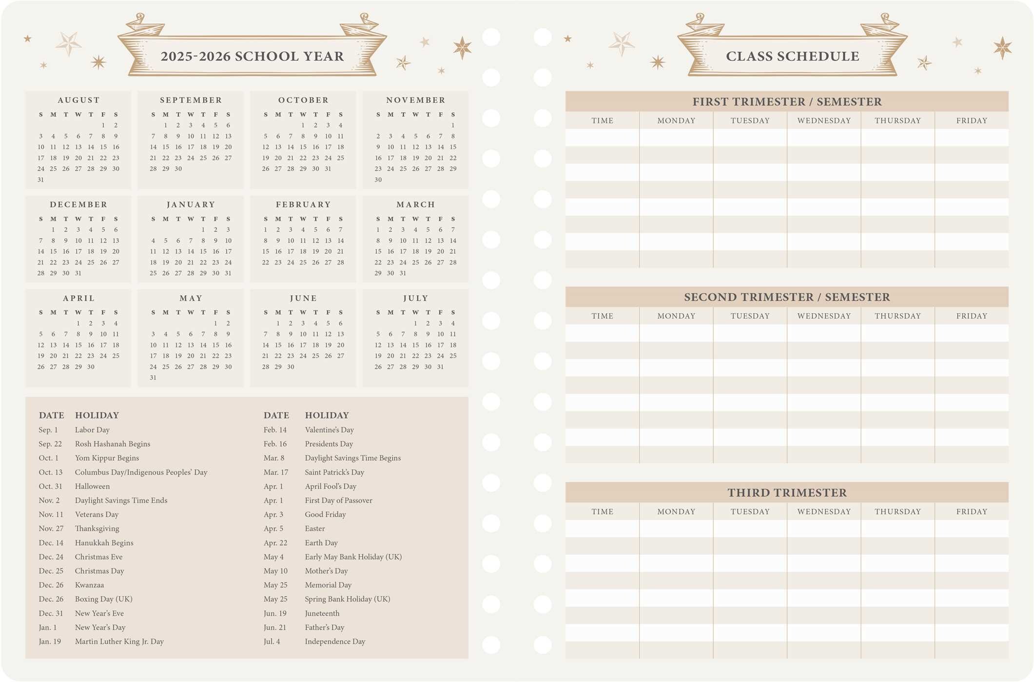 2025-2026 Harry Potter: Hogwarts Student Planner | Book by Insight ...