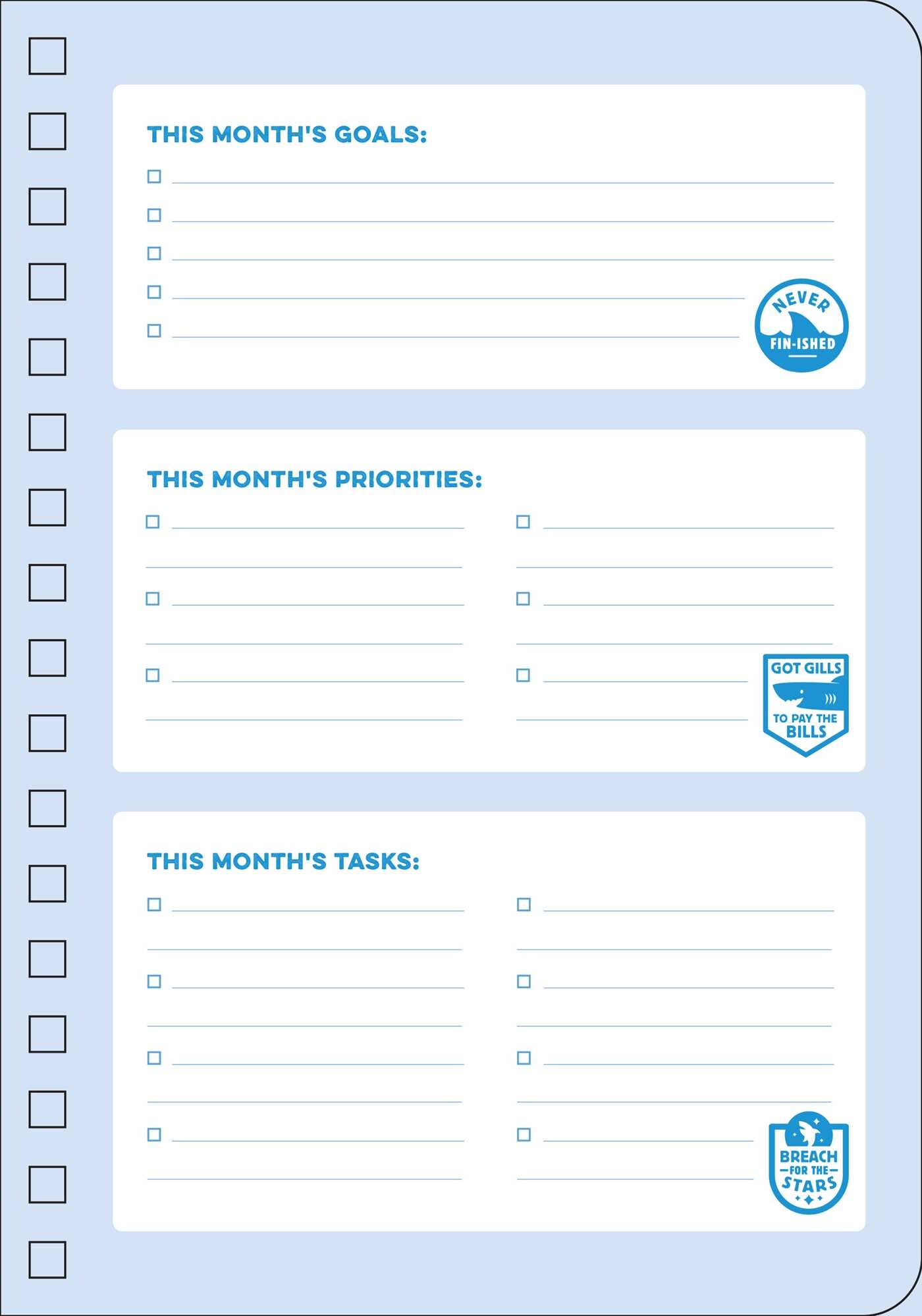 2026 Shark Week 13-Month Weekly Planner | Book by Insight Editions ...