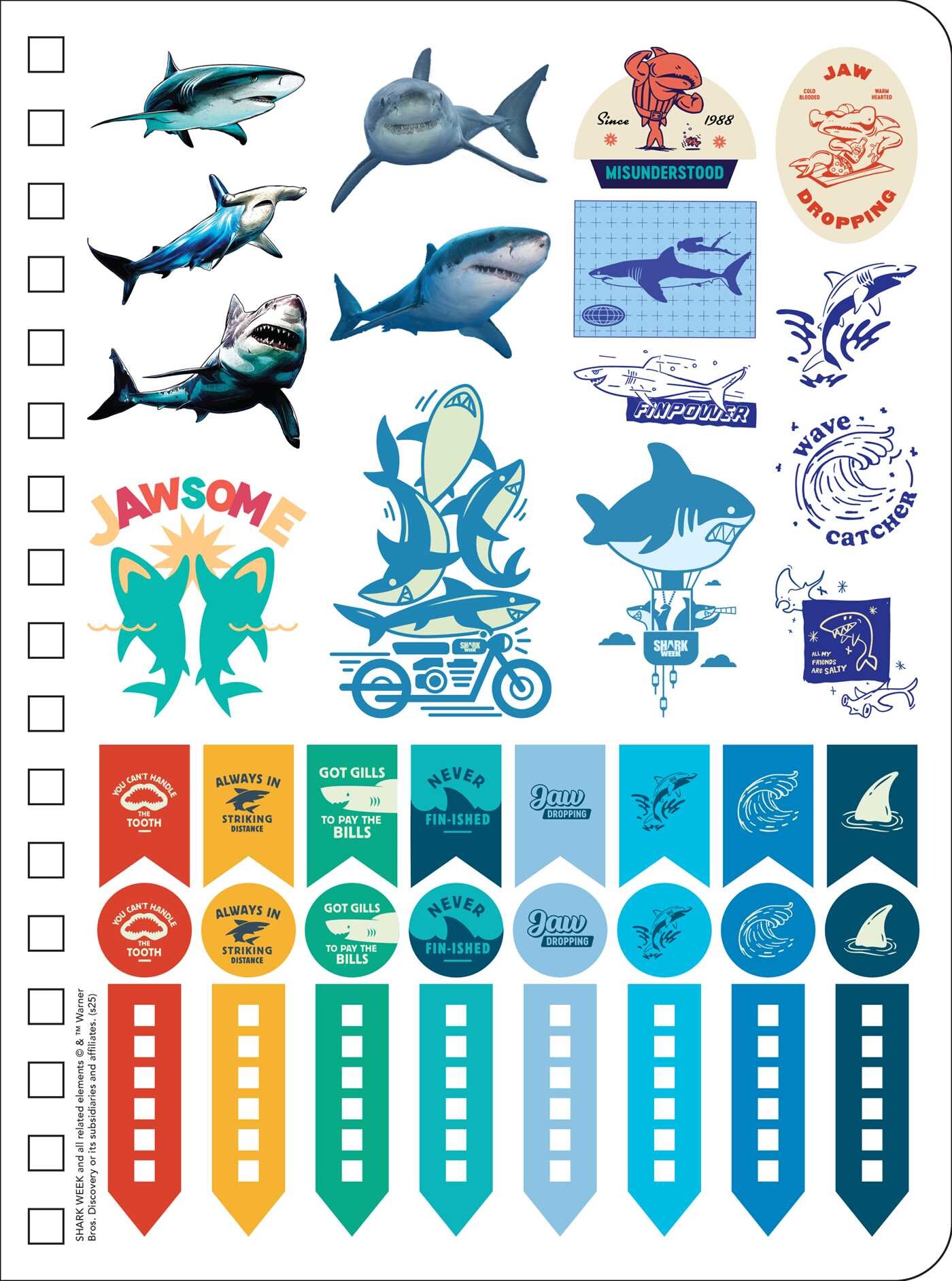 2026 Shark Week 13-Month Weekly Planner | Book by Insight Editions ...
