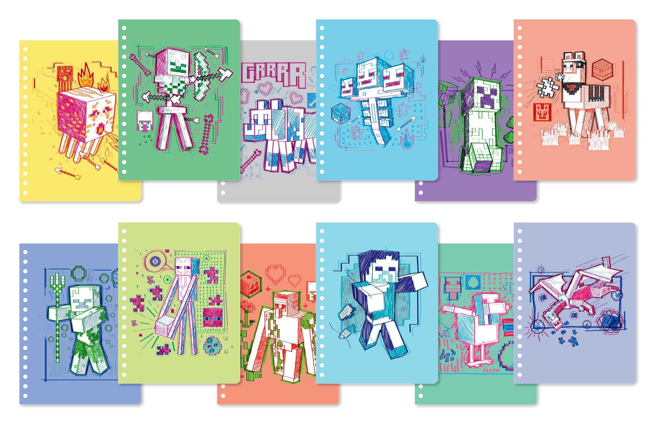 2025-2026 Minecraft Mobs Student Planner | Book by Insight Editions ...