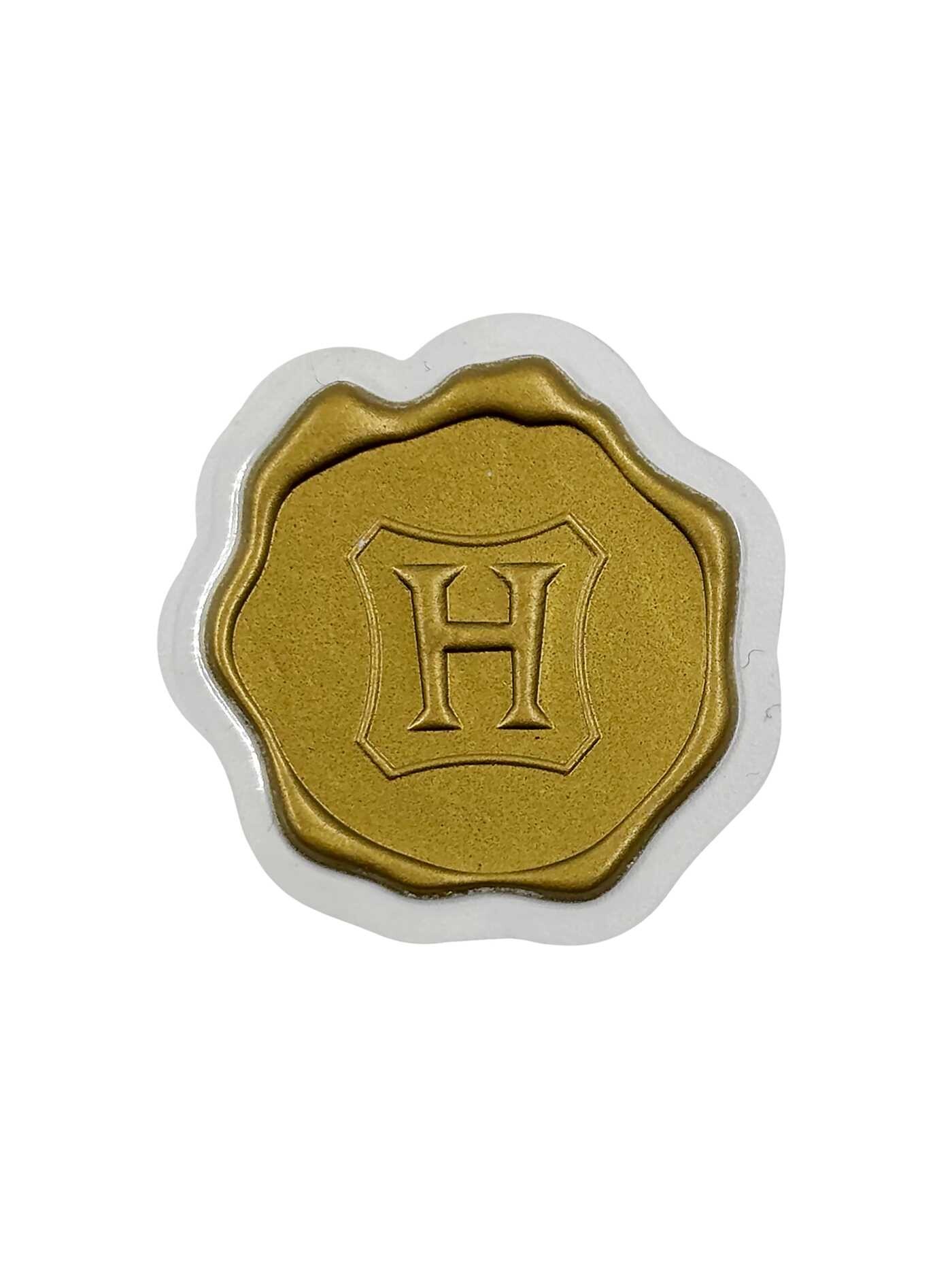 Harry Potter: Hogwarts Gold Wax Sticker Seals (Set of 50) | Book by ...