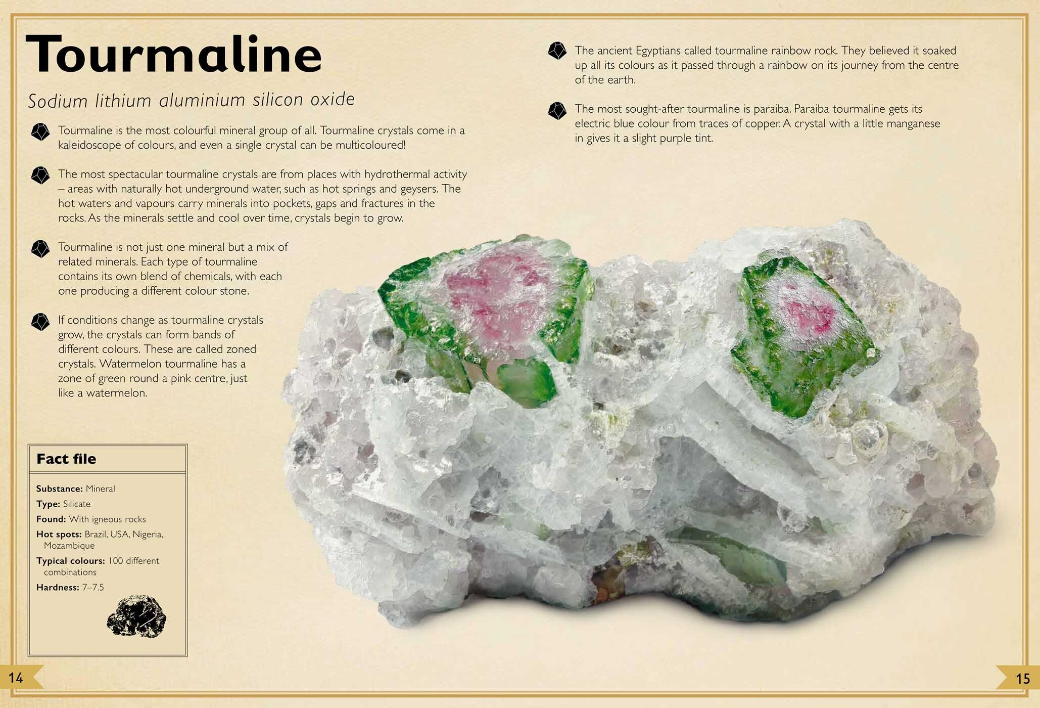 The Magnificent Book of Rocks and Minerals | Book by John Farndon ...