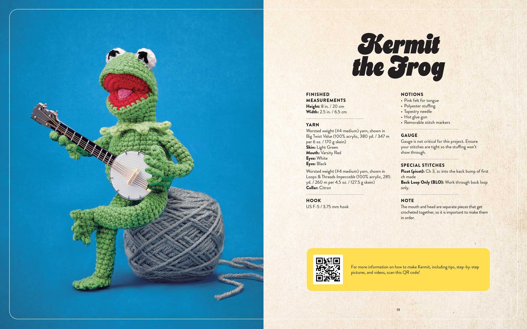 The Muppets Official Crochet Amigurumi | Book by Drew Hill | Official ...