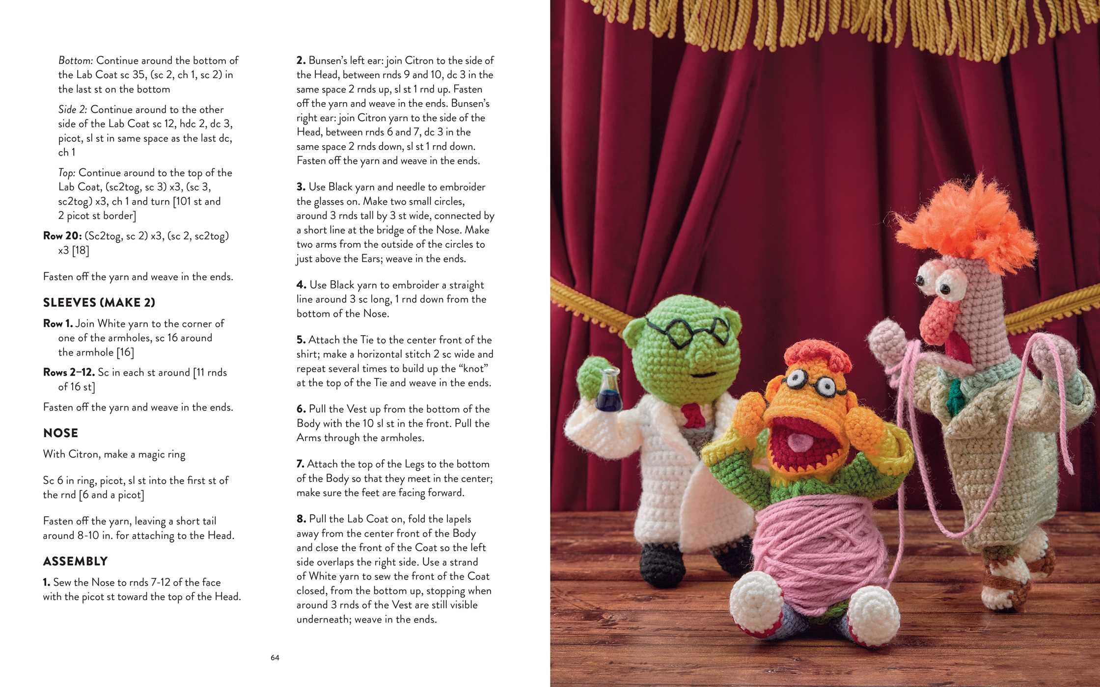 The Muppets Official Crochet Amigurumi | Book by Drew Hill | Official ...