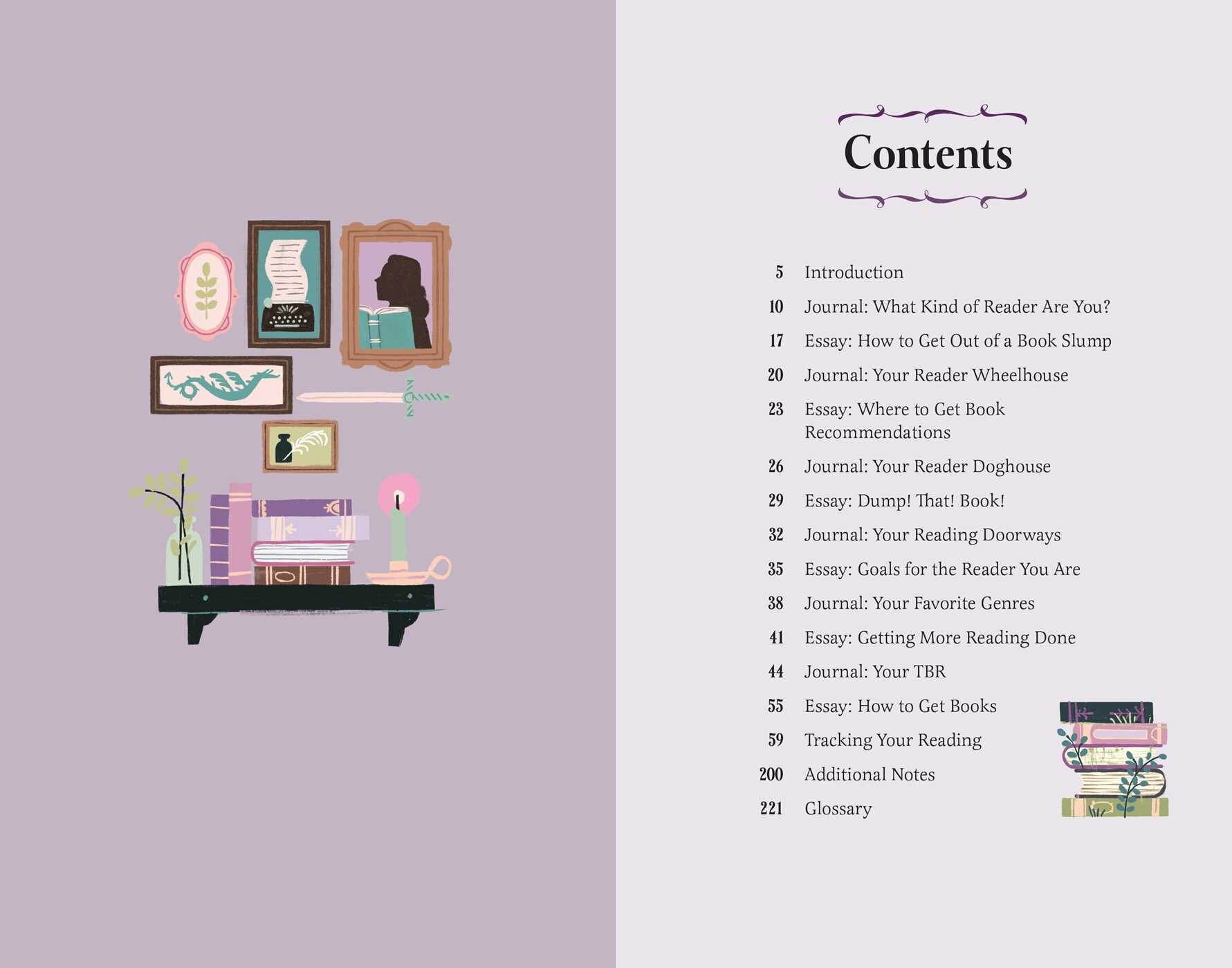 The No-Pressure Book Journal | Book by Brea Grant, Mallory O'Meara ...