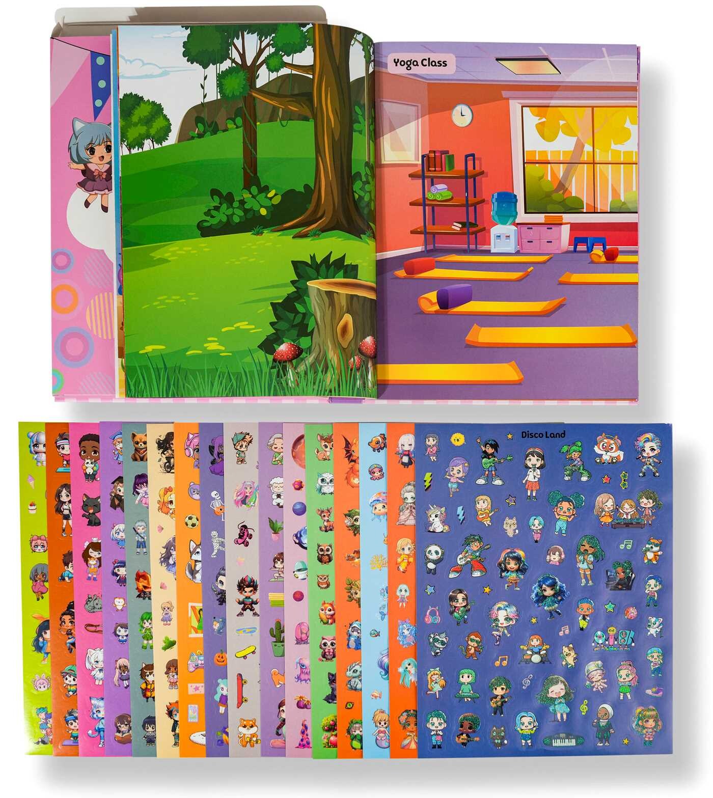 Chibi Sticker Party | Book by iSeek | Official Publisher Page | Simon & Schuster