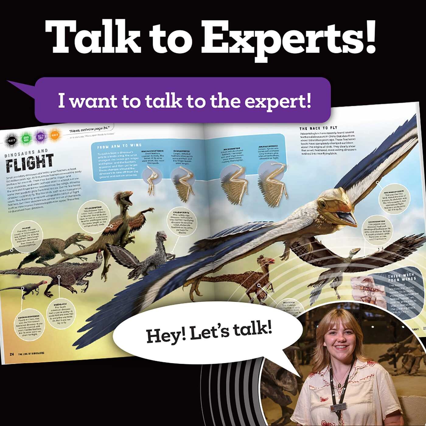 Discover: Dinosaurs (Ready Activated: A Readyland Alexa Interactive ...