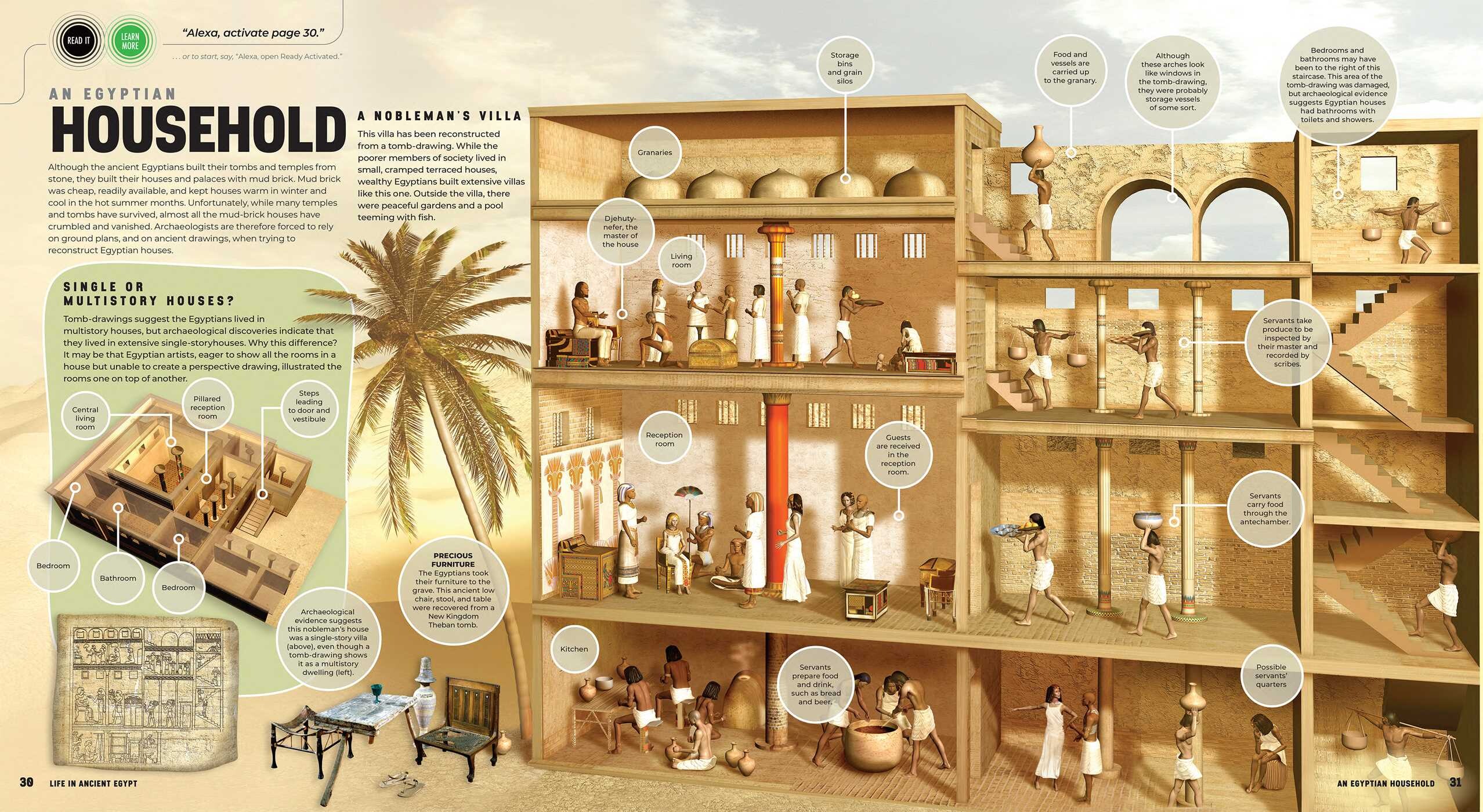 Discover: Ancient Egypt (Ready Activated: A Readyland Alexa Interactive ...