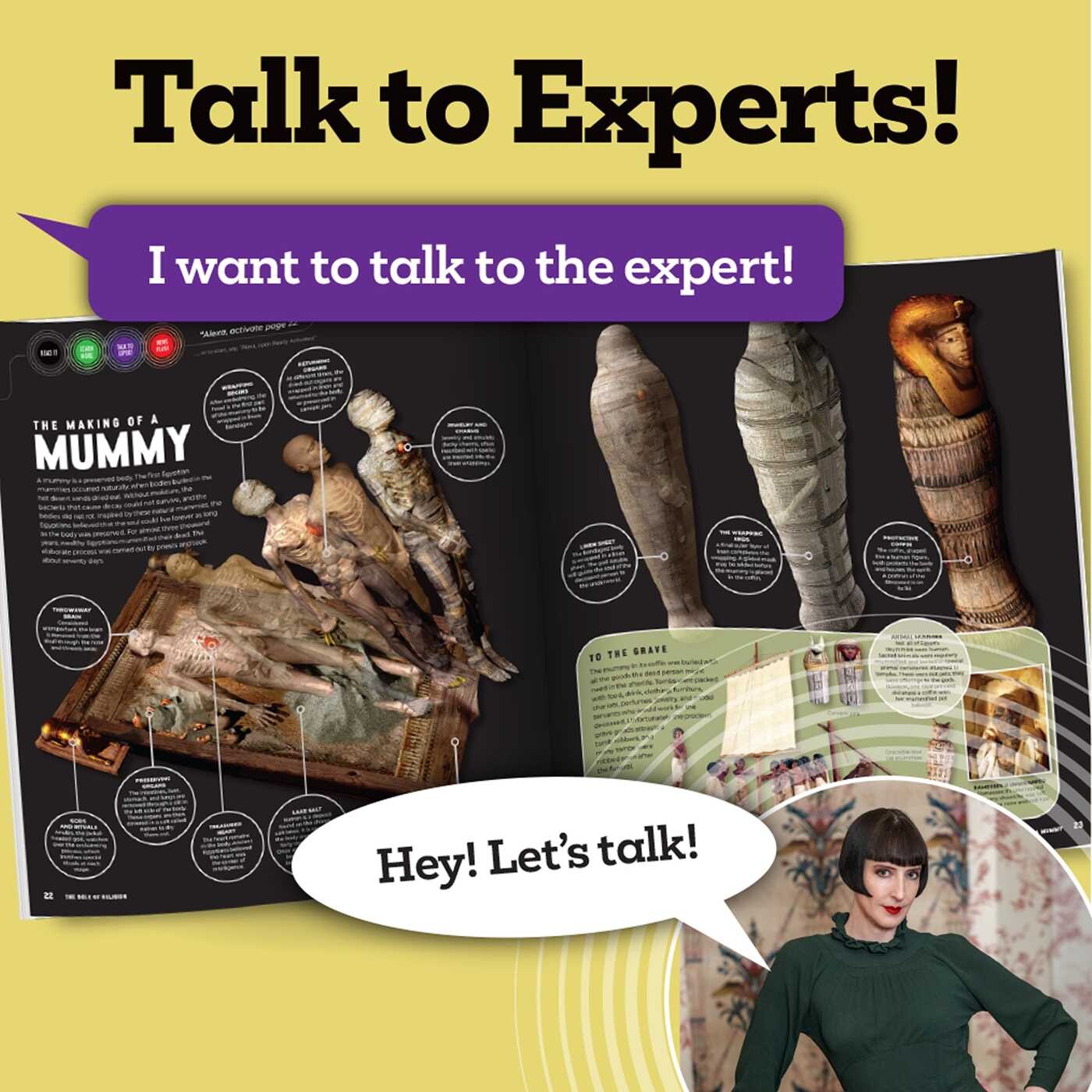 Discover: Ancient Egypt (Ready Activated: A Readyland Alexa Interactive ...