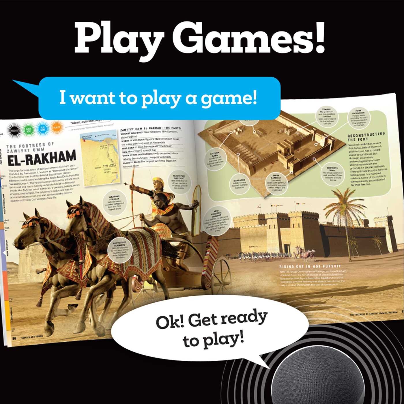 Discover: Ancient Egypt (Ready Activated: A Readyland Alexa Interactive ...