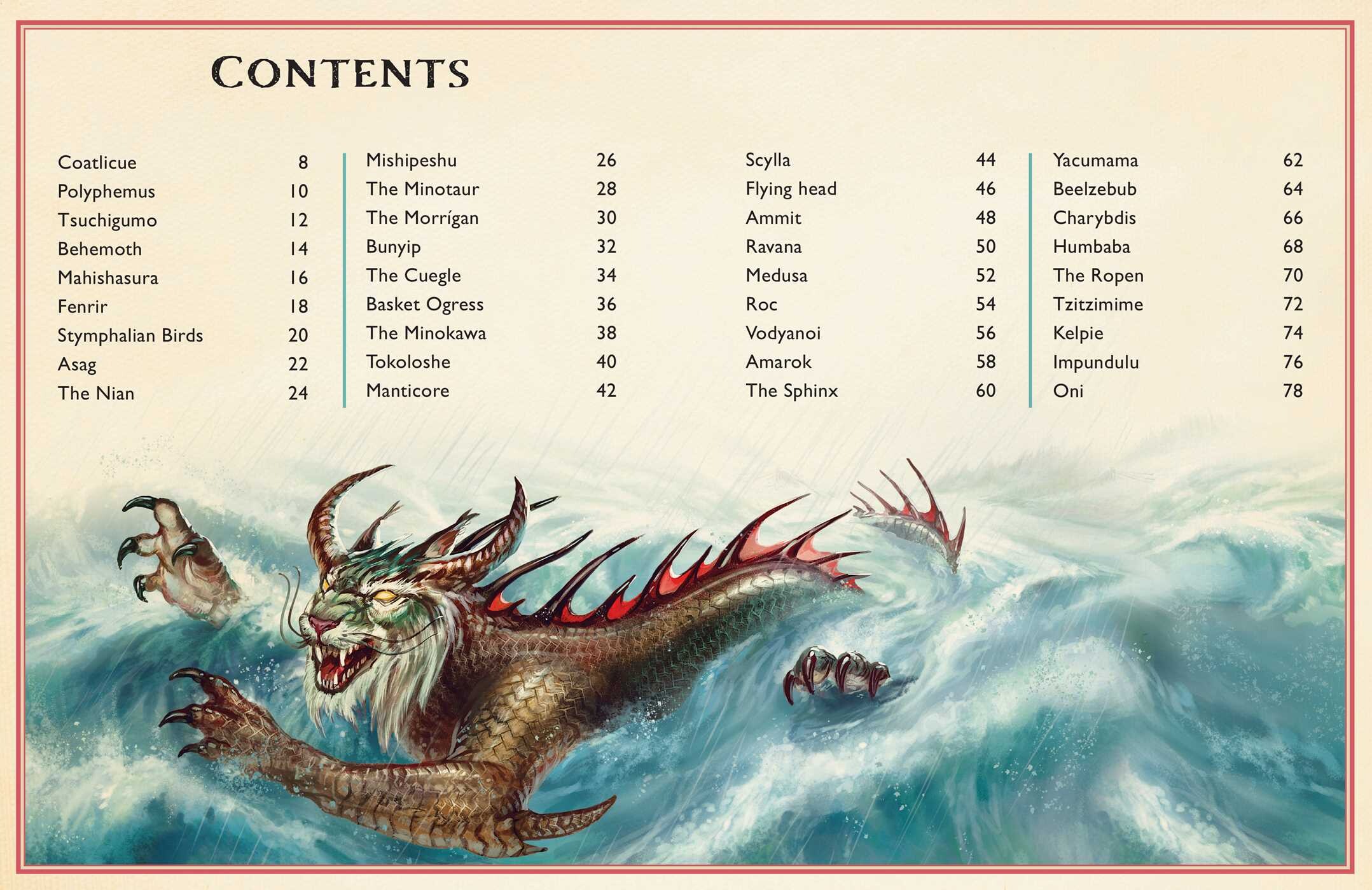 The Magnificent Book Of Monsters Book By Diana Ferguson Gonzalo