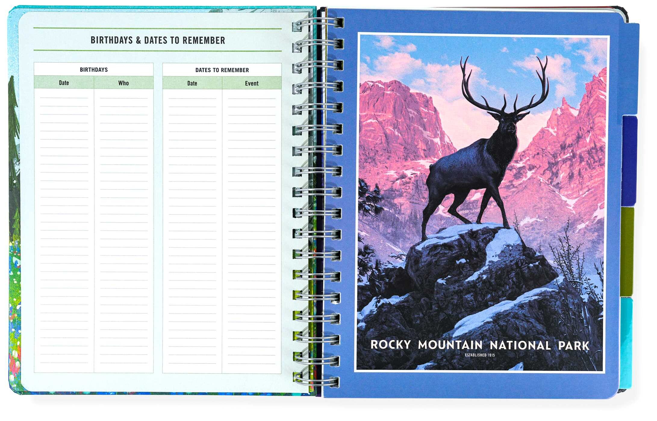 The Art of the National Parks Undated Planner | Book by Fifty-Nine ...