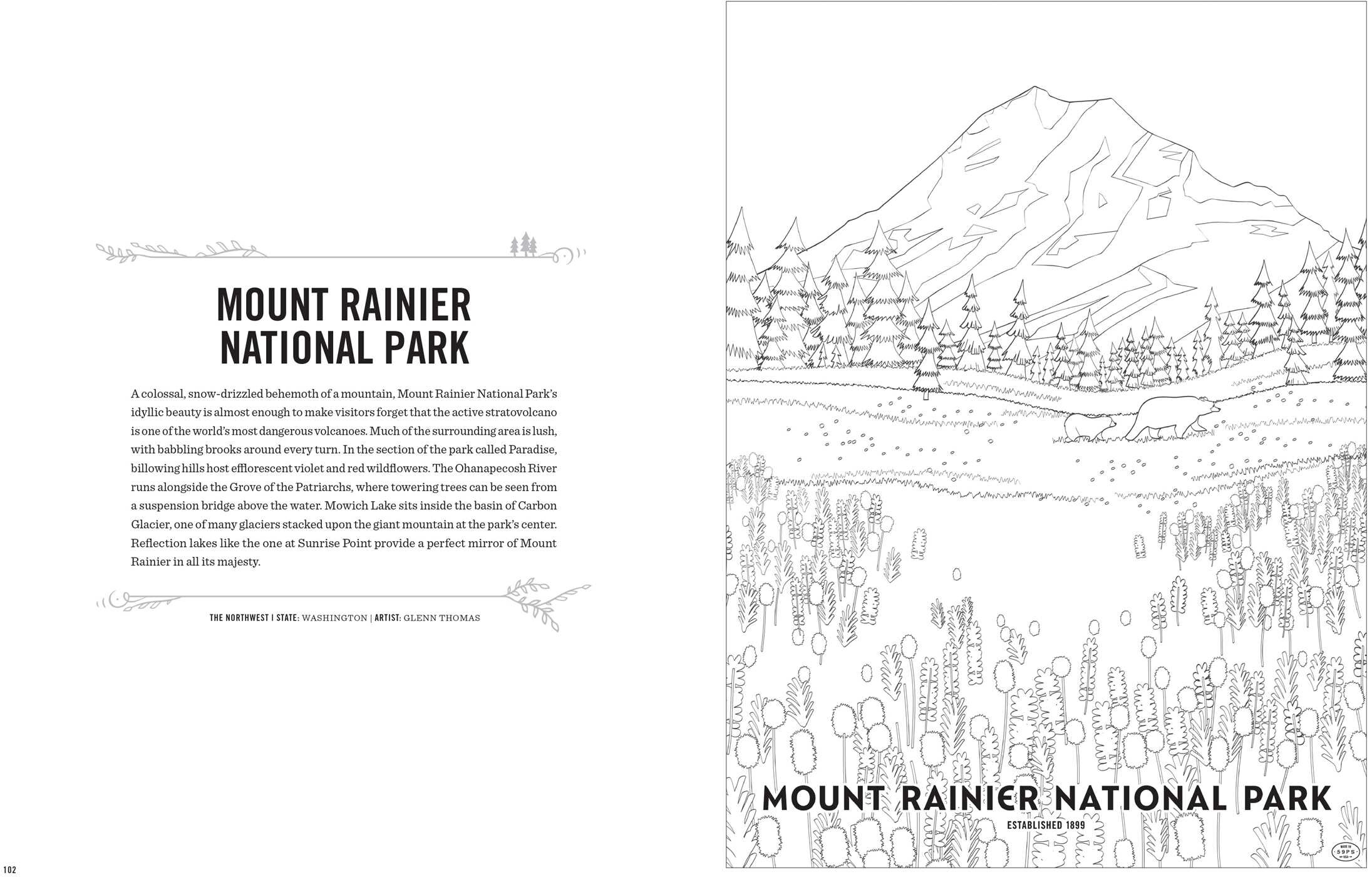 The Art of the National Parks Coloring Book Kit - Book Summary & Video ...