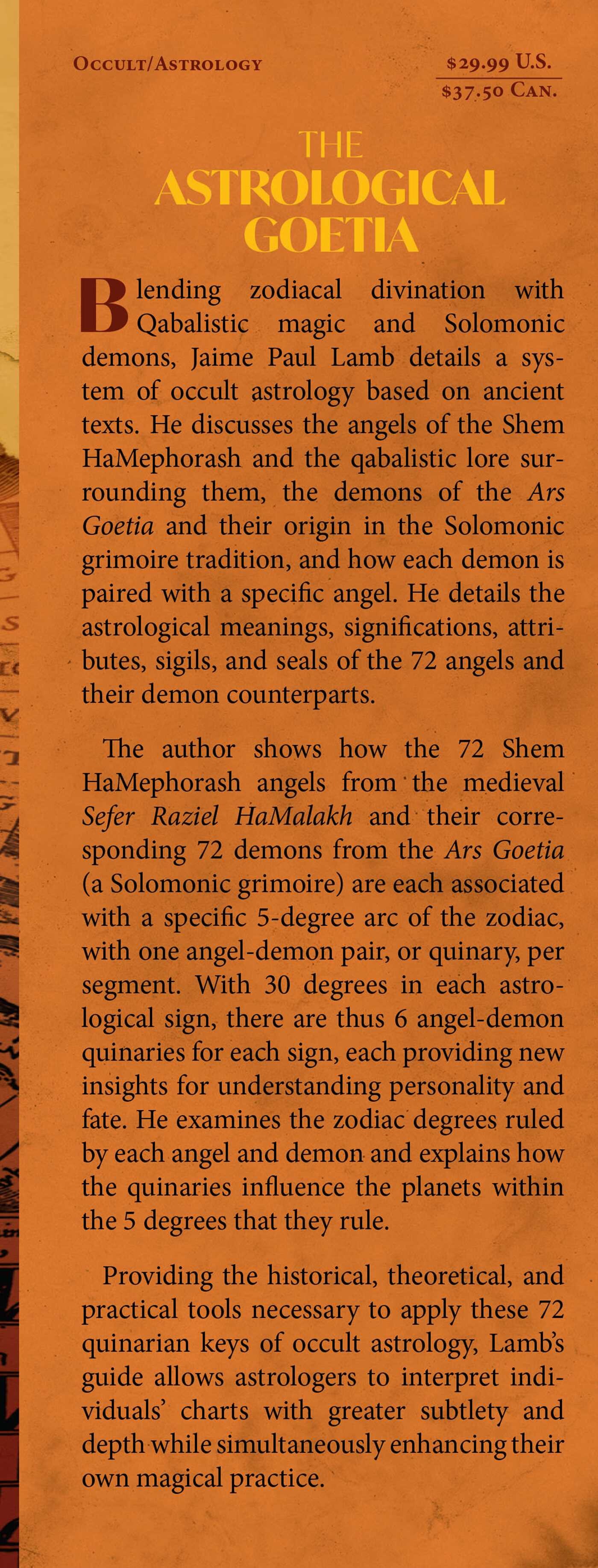 The Astrological Goetia eBook by Jaime Paul Lamb, Mark Stavish ...