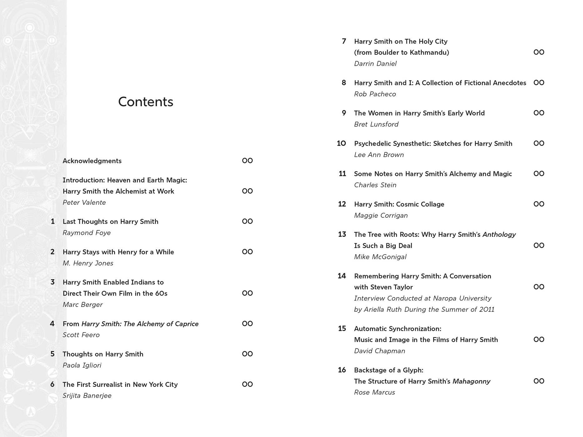 The Occult Harry Smith | Book by Harry Smith, Peter Valente | Official ...