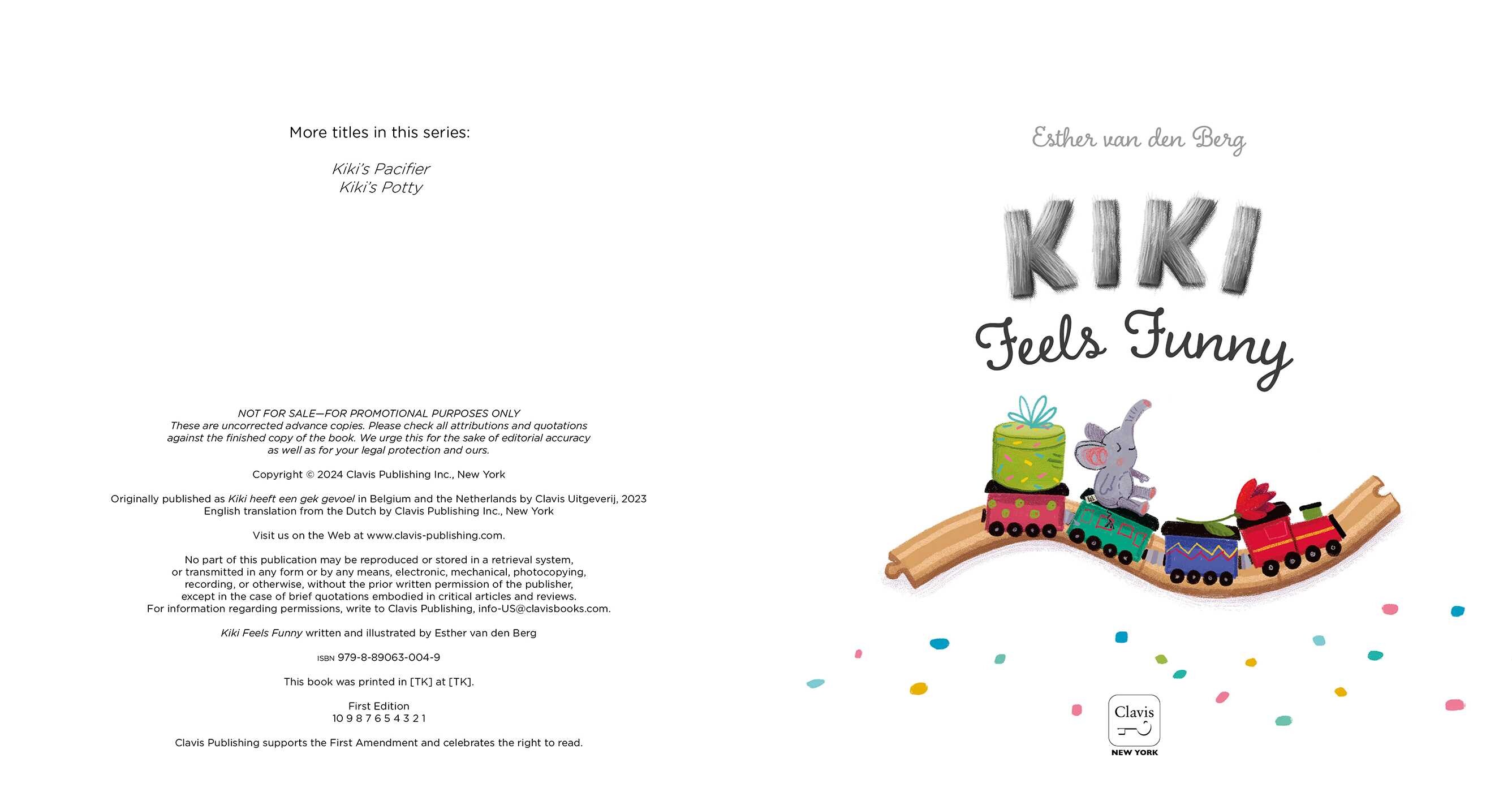 Kiki Feels Funny | Book by Esther van den Berg | Official Publisher ...