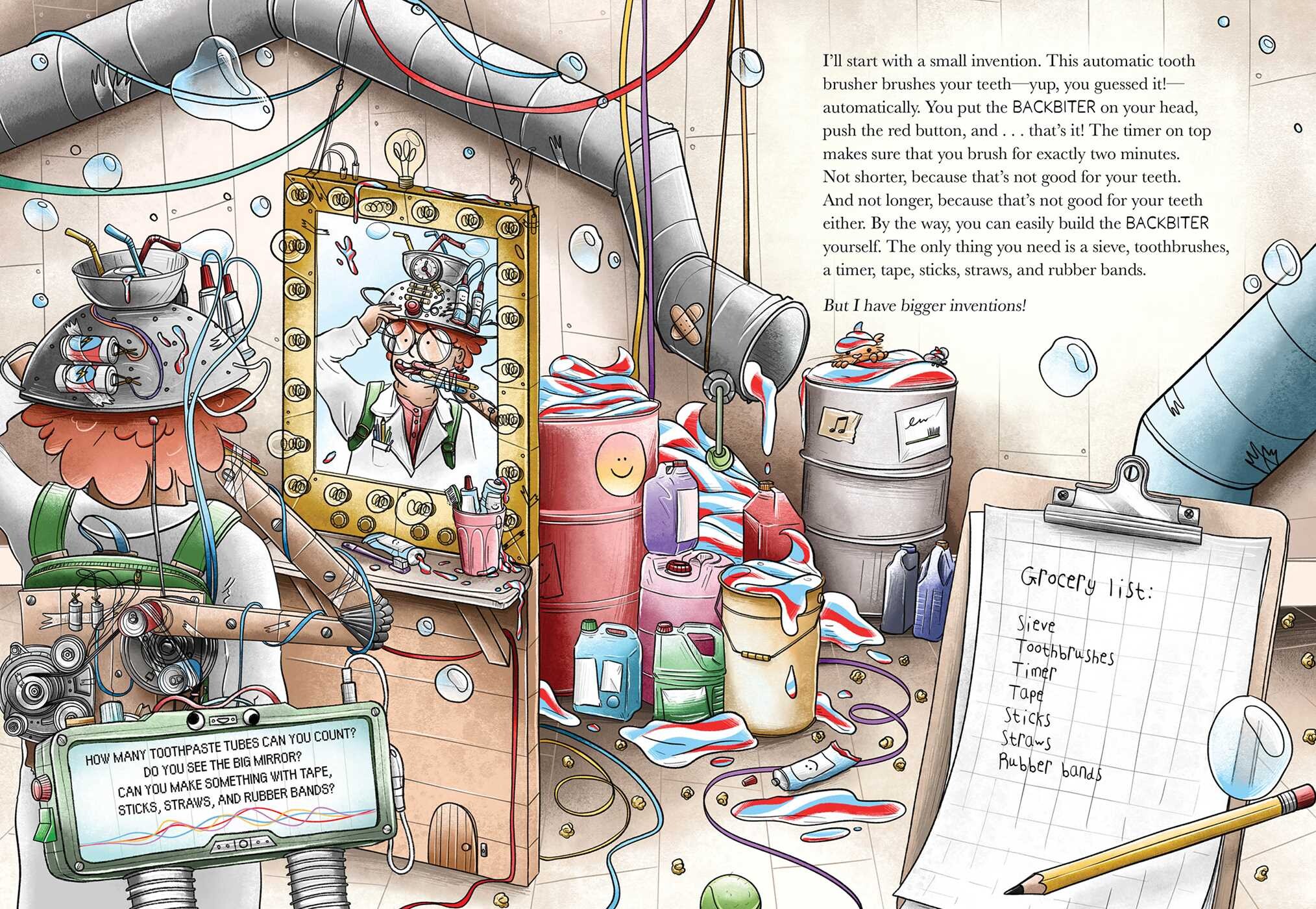 Brian Brainteaser's Brilliant Inventions | Book by Emma Zwart, Delano ...
