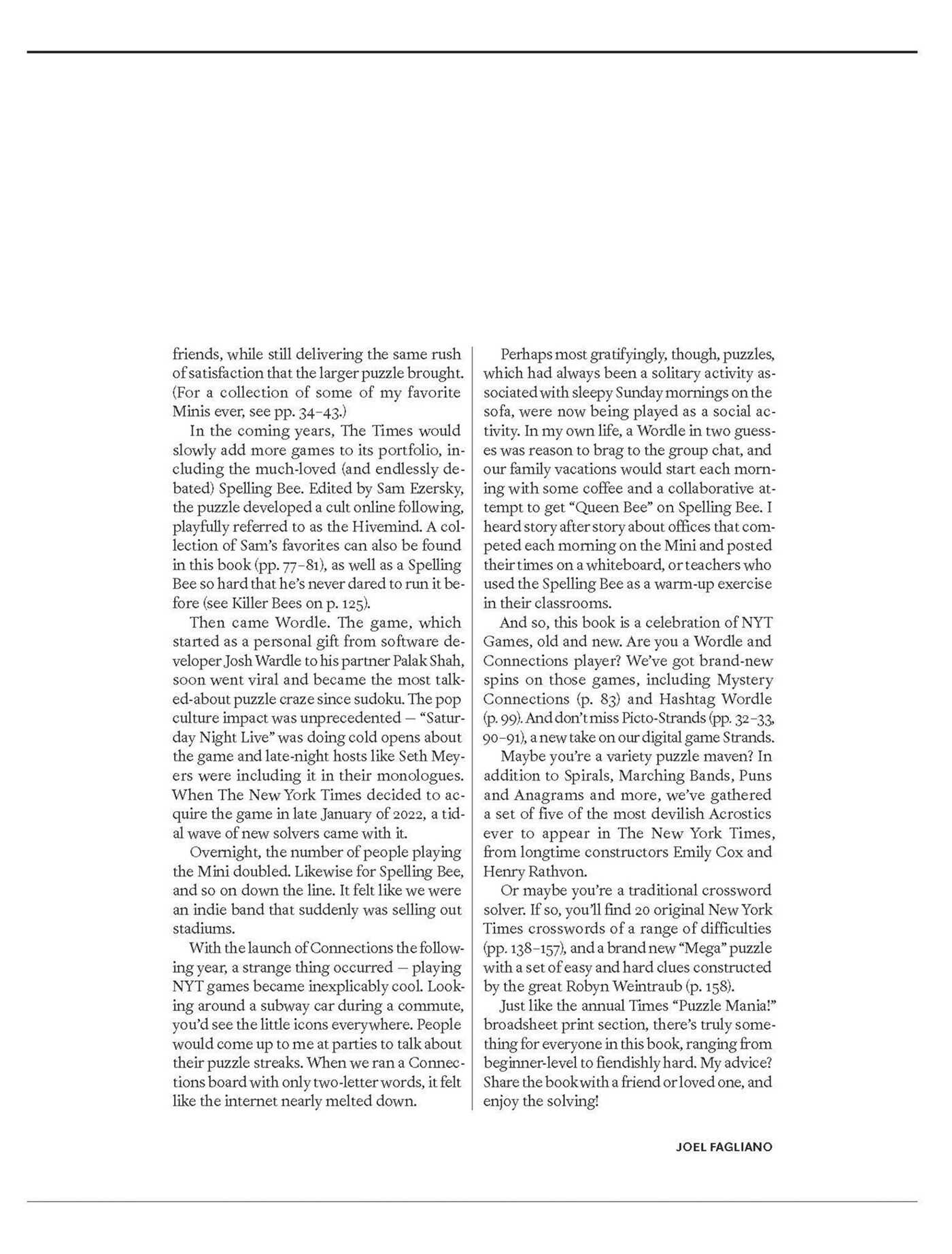 Puzzle Mania! | Book by The New York Times Games, Joel Fagliano ...