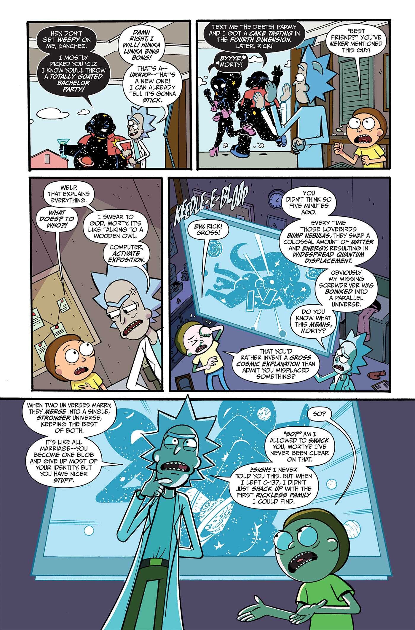 Rick and Morty vs. the Universe | Book by Daniel Kibblesmith, Jake ...